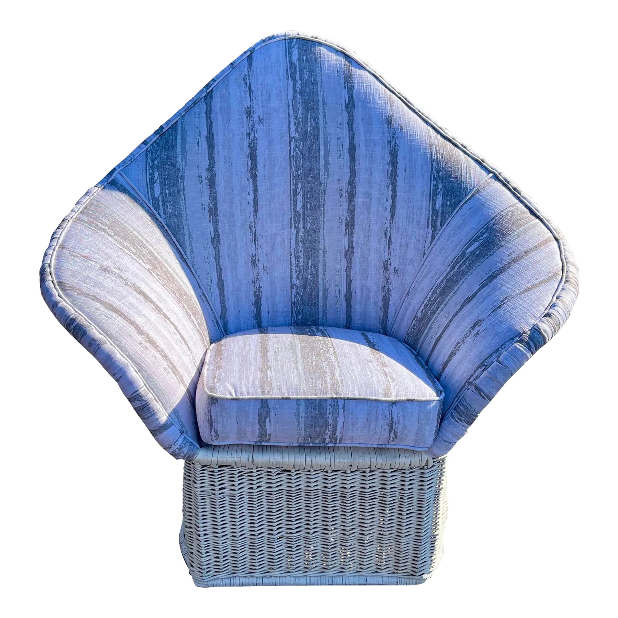 Vintage Lyda Levi McGuire Diamond Chair | Chairish