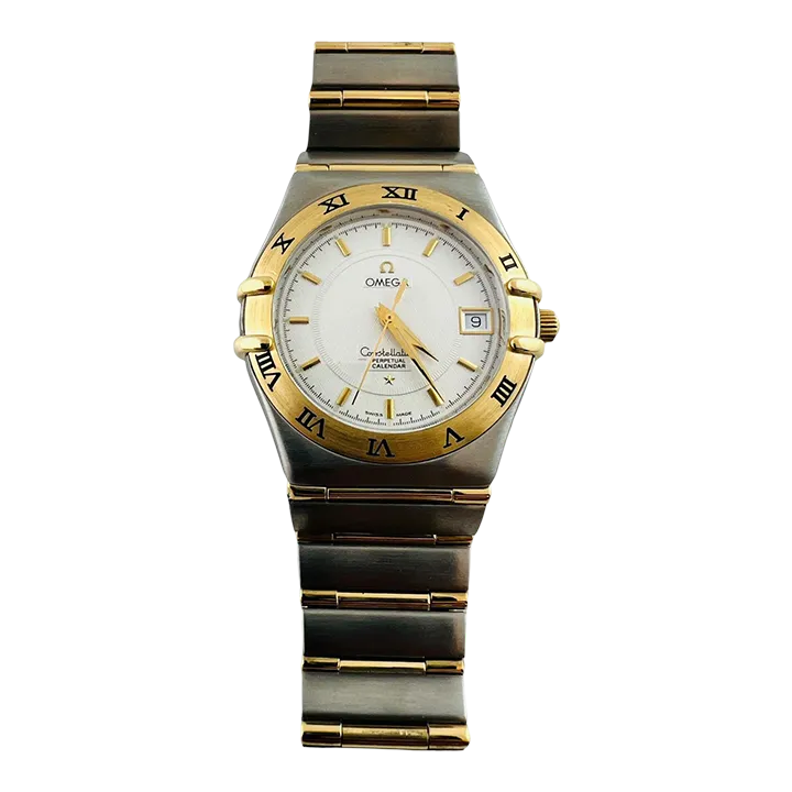 Mid 20th Century Omega Constellation Perpetual Calendar 1252.30 Men's ...