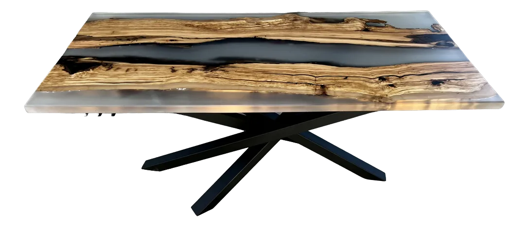 Seta Table in Epoxy Resin by Andrea Toffanin for Hood - Back & Forth ...