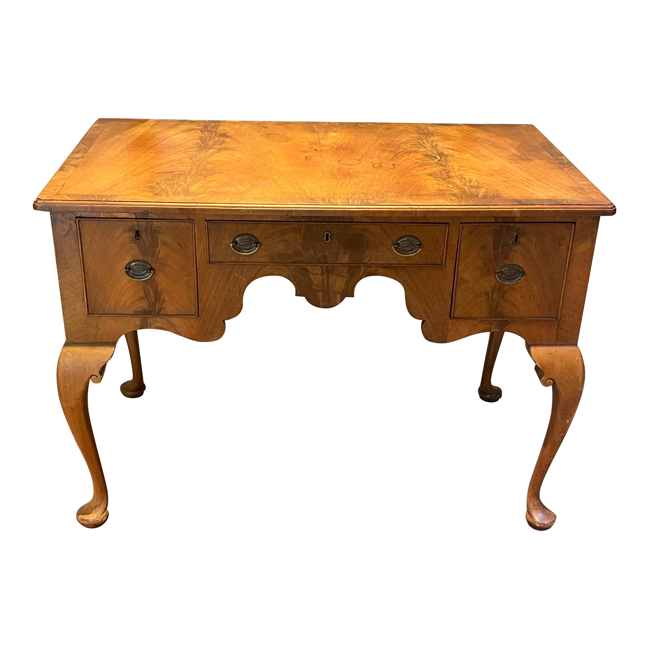 Antique Queen Anne Writing Desk | Chairish