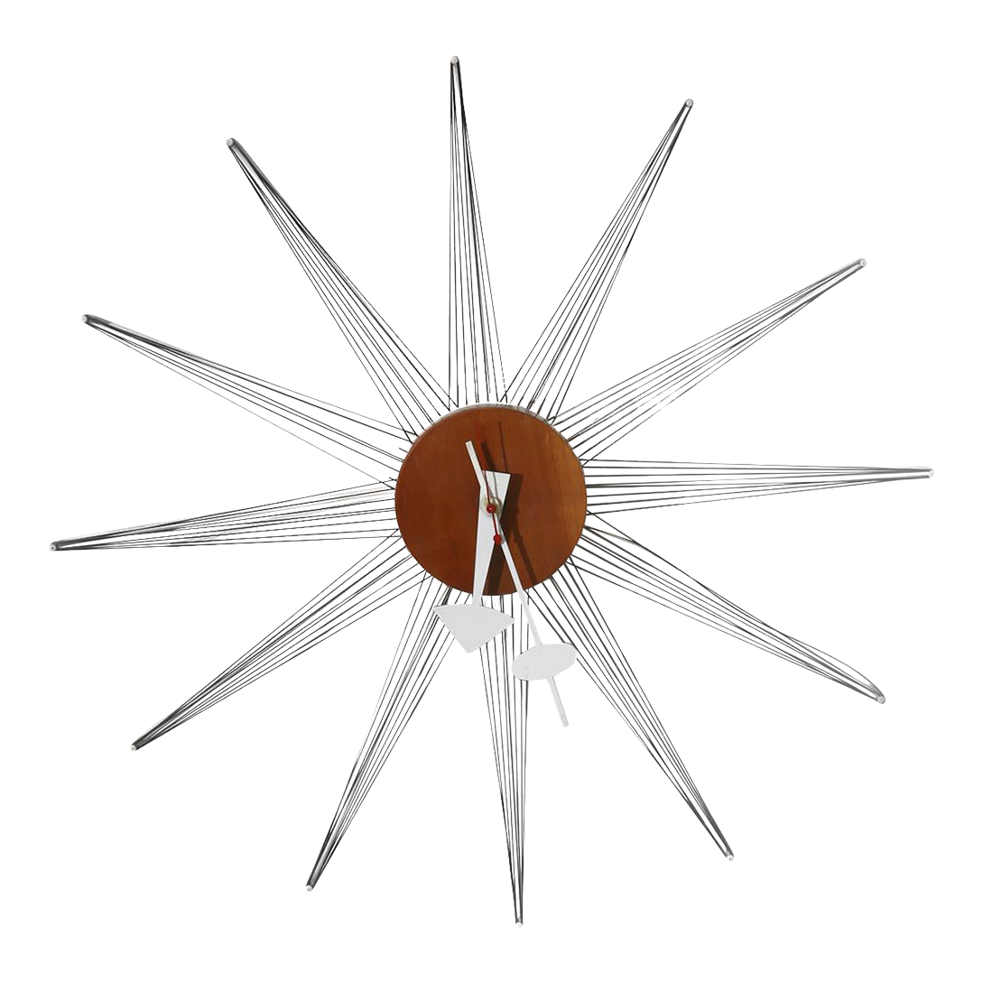 1950s George Nelson String Clock | Chairish