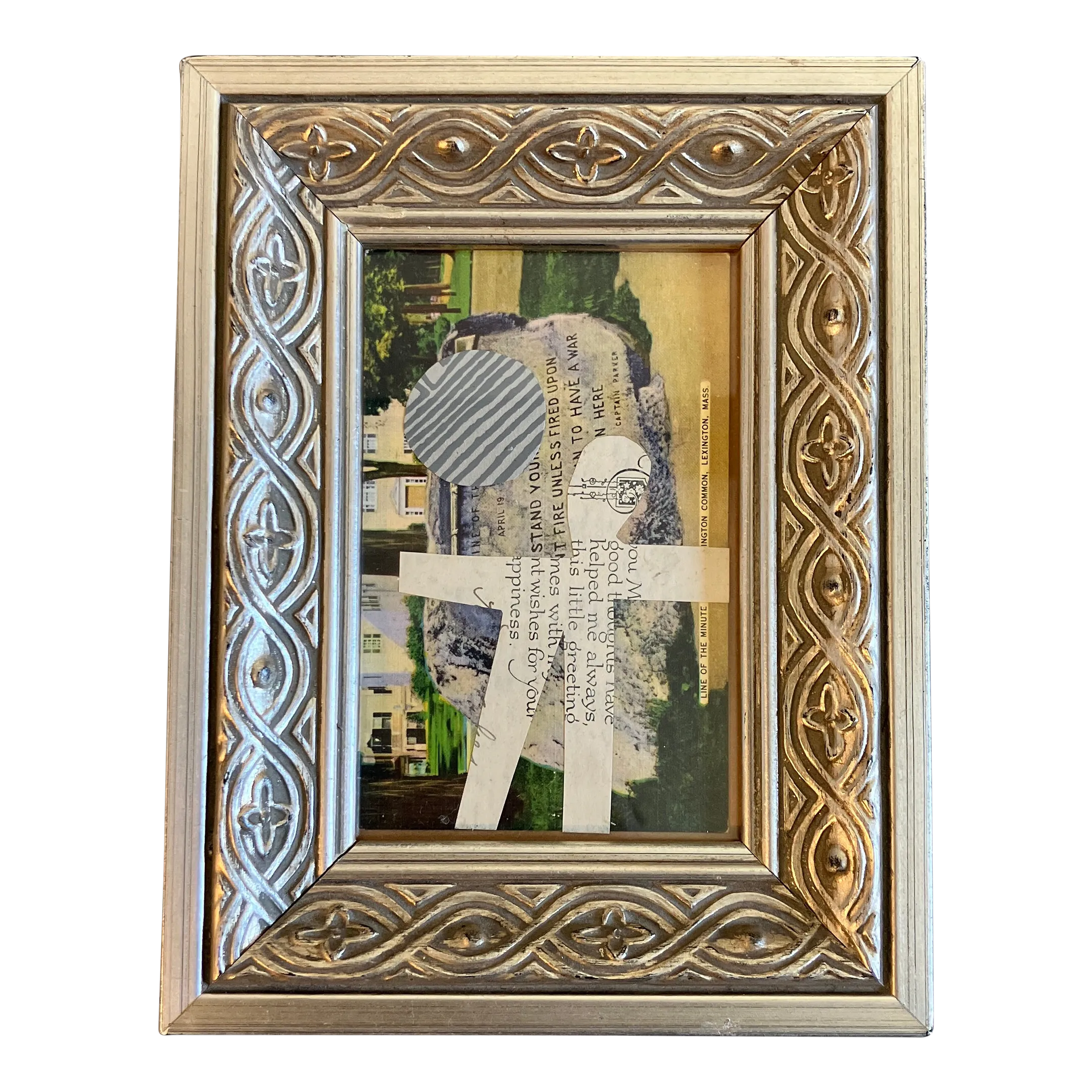 Contemporary Original Wayne Cunningham Abstract Collage | Chairish