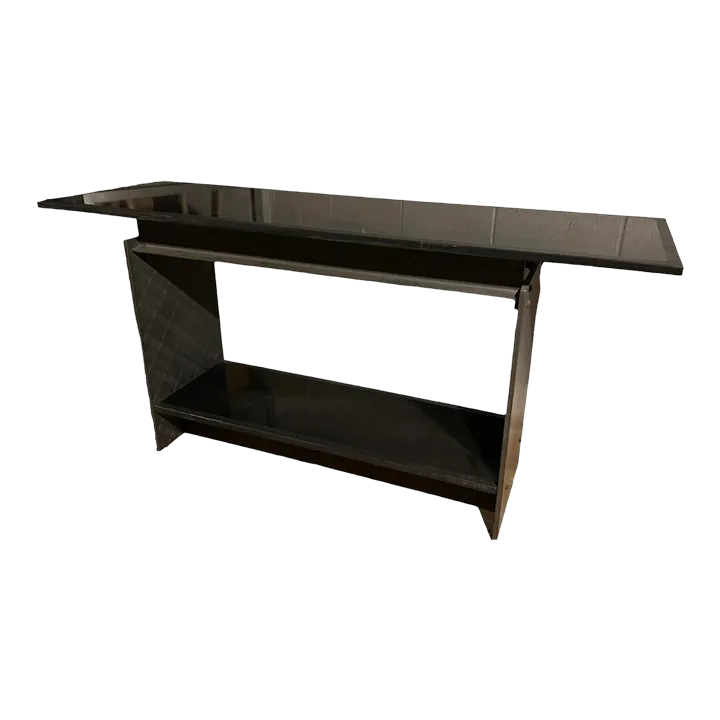 Modern Stone Console Table | Chairish