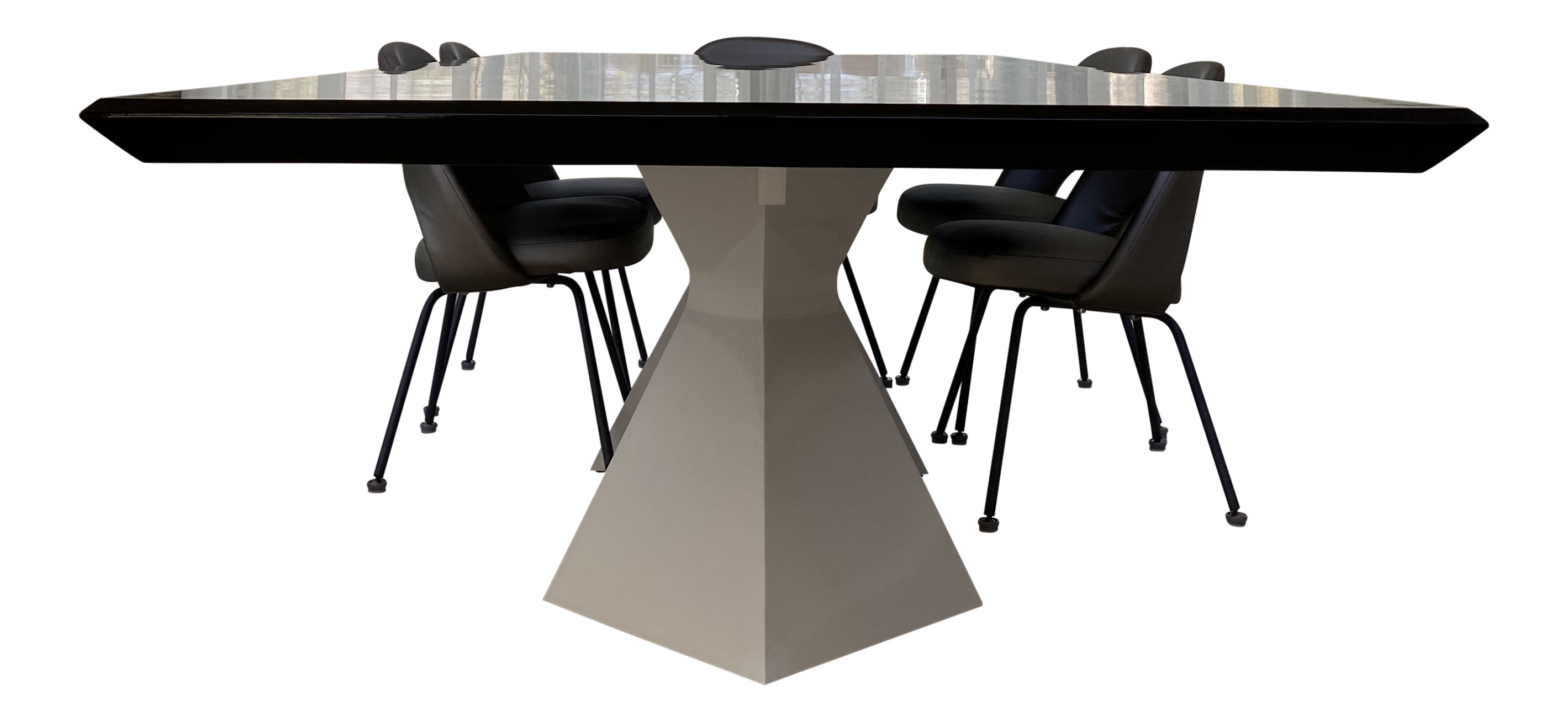Custom Carbon Fiber Dining Table | Chairish