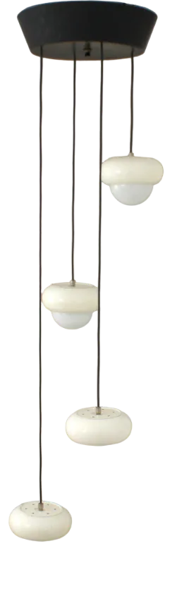 Space Age Italian Ceiling Lamp, 1970s | Chairish