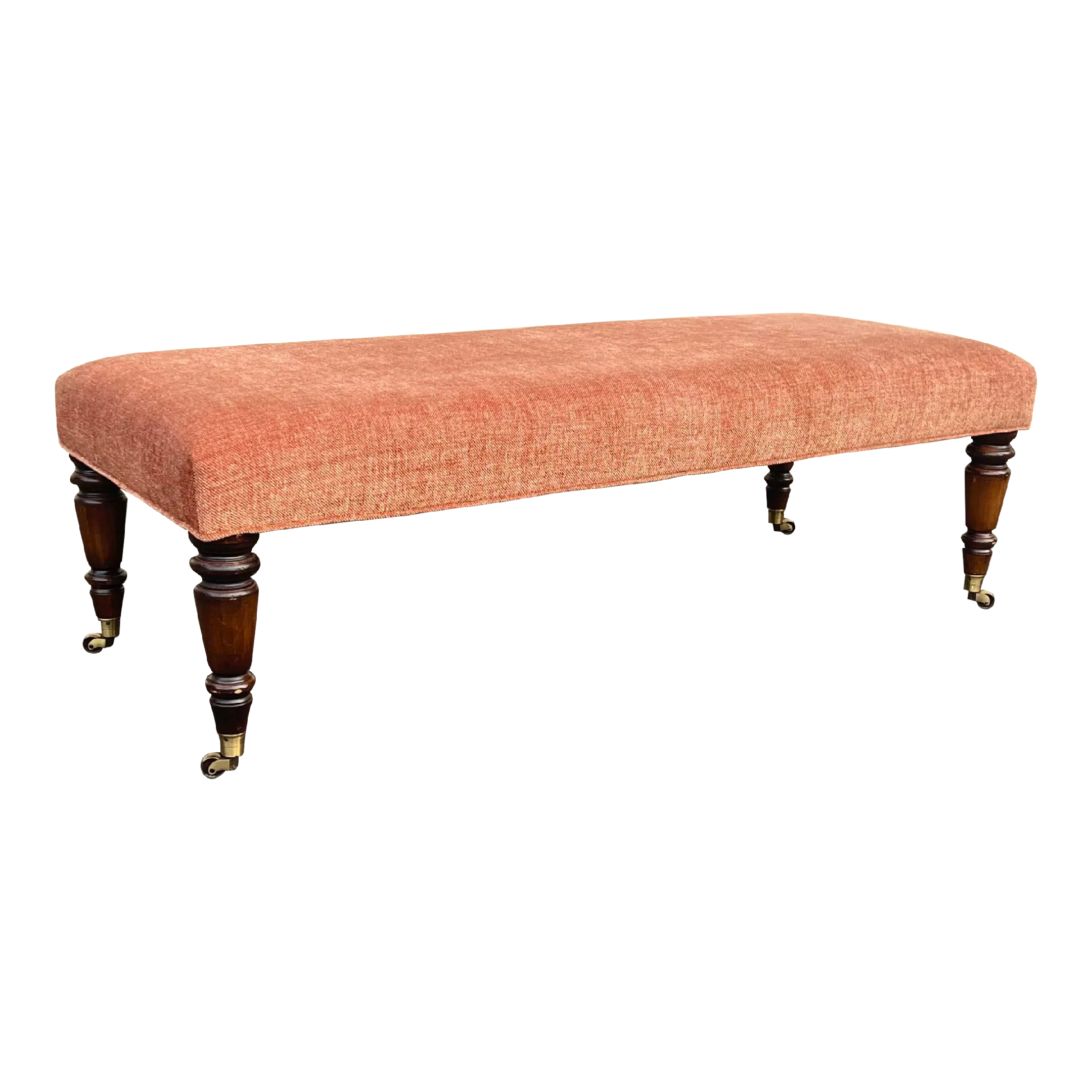 George Smith Style English Traditional Bench | Chairish