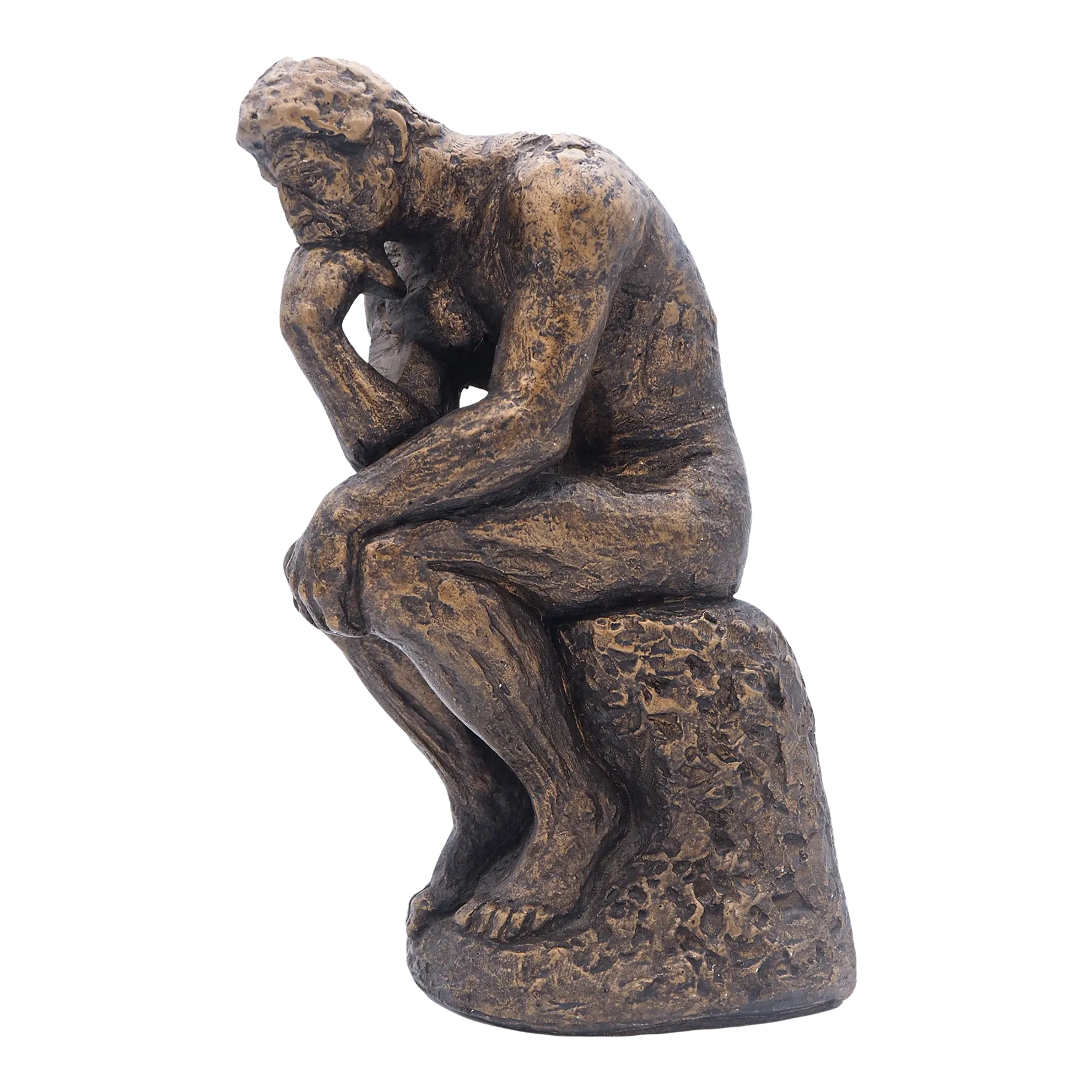Austin Productions "The Thinker" Sculpture, Signed 1961 | Chairish