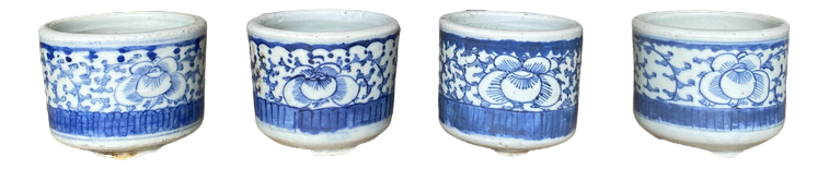 Small Chinese Lucky Pots, 1890s | Chairish
