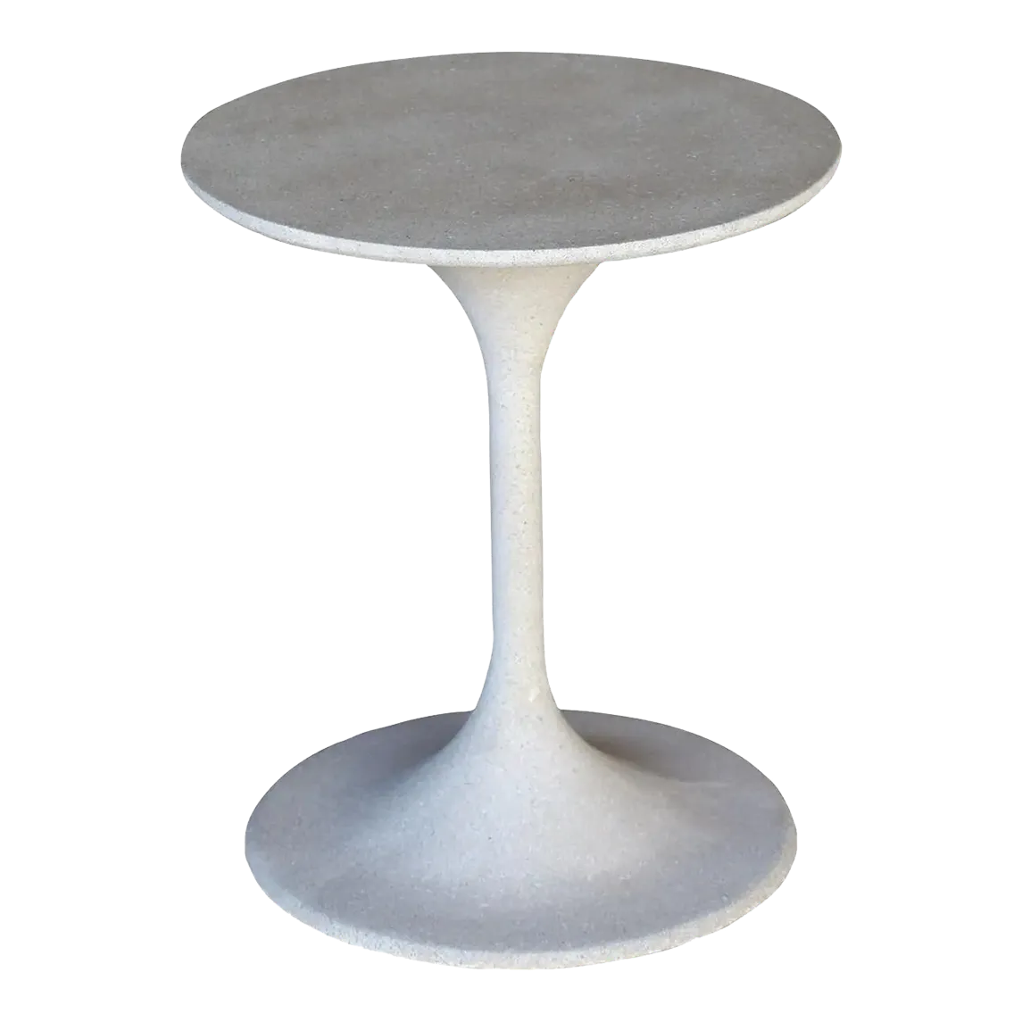 Cast Resin 'Spindle' Table, Aged Stone Finish by Zachary A. Design ...