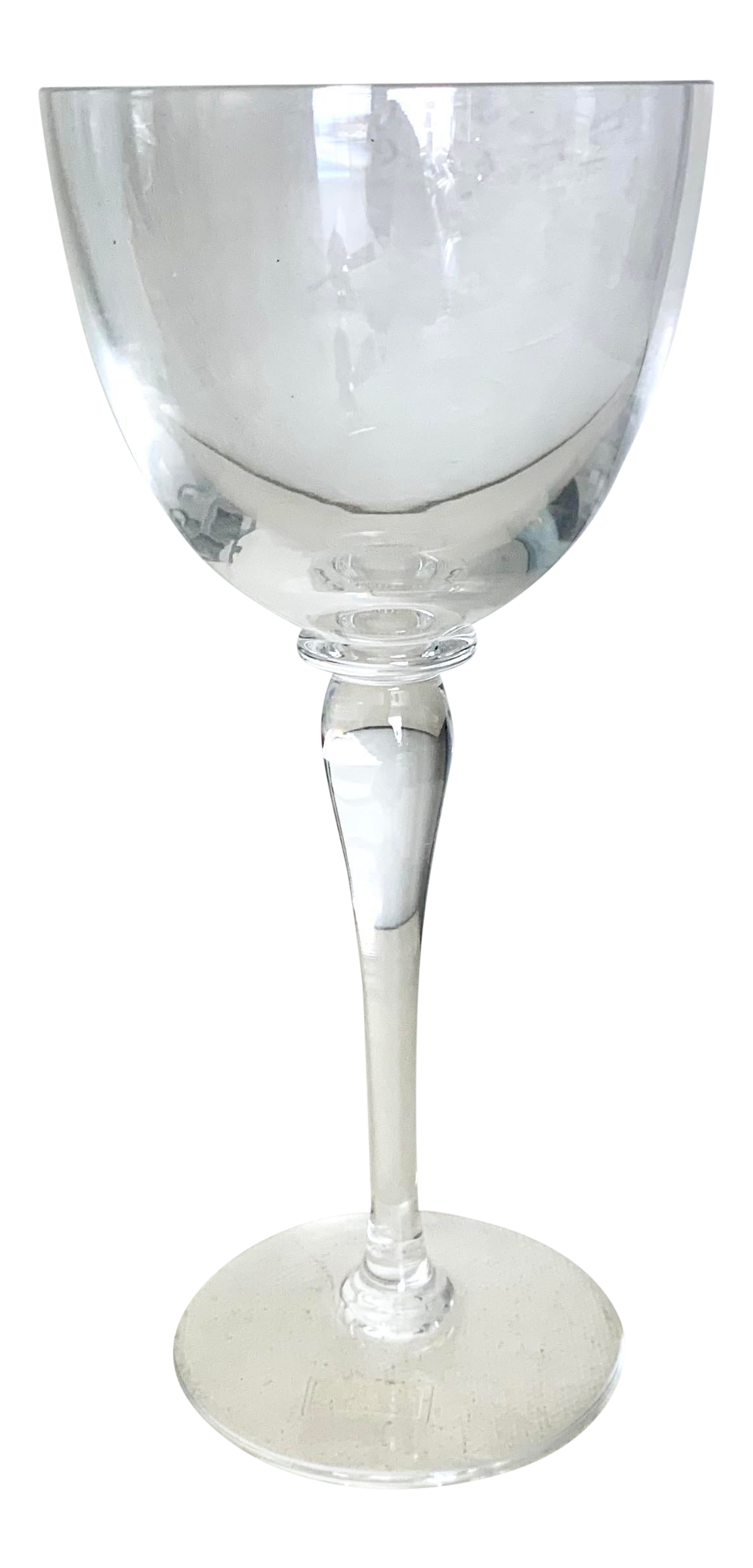 Cristal Saint Louis Amadeus #3 Wine Glass | Chairish