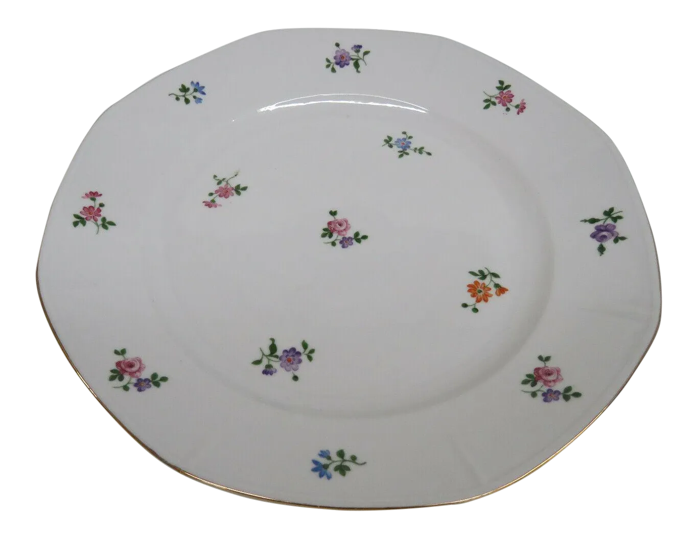 Mid 20th Century Zeh Scherzer Bavaria Floral German Porcelain Serving ...