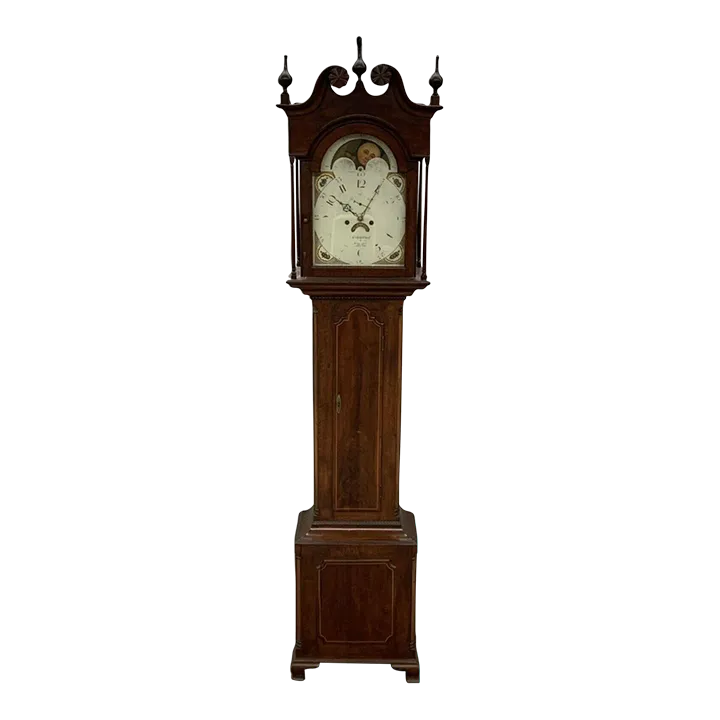 Rare Griffith Owen Philadelphia Tall Case Grandfather Clock Circa 1790 ...
