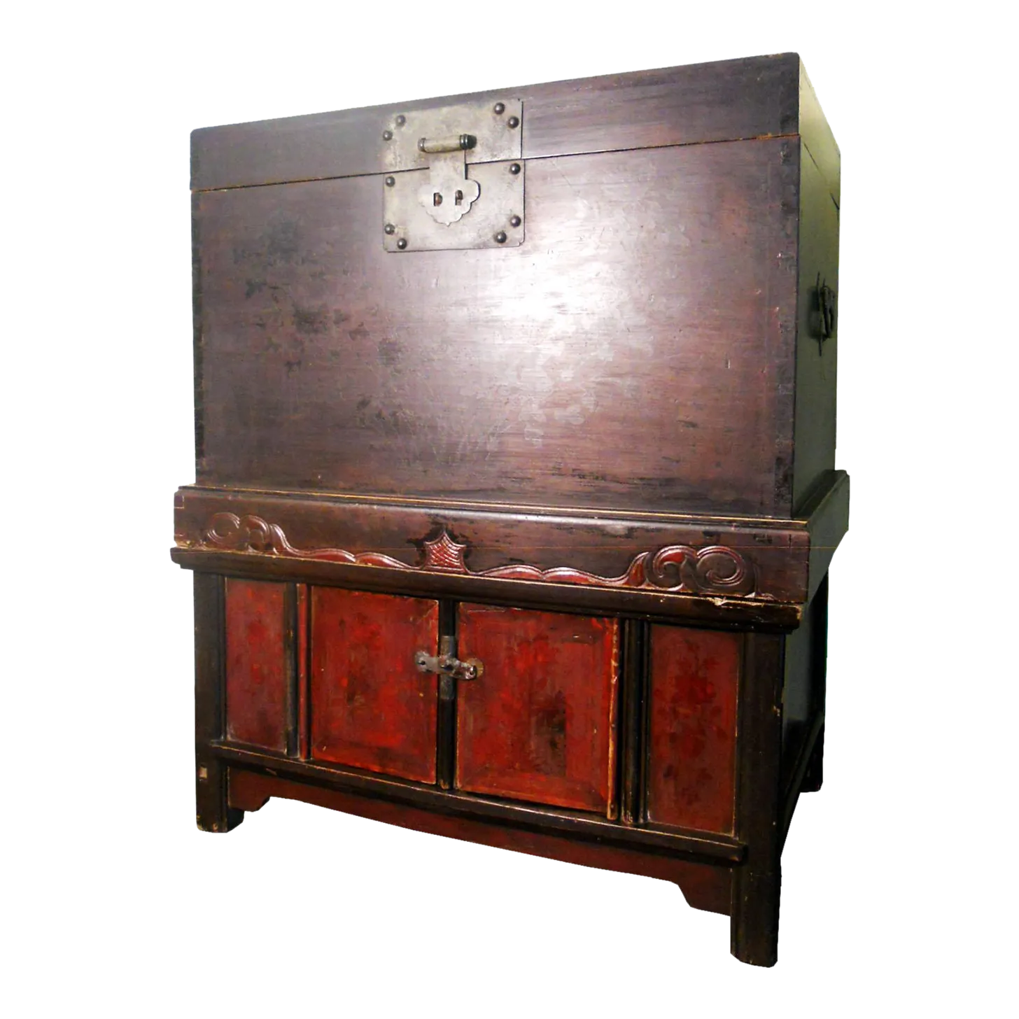Antique Chinese Chest on Chest (5980), Circa 1800-1849 | Chairish