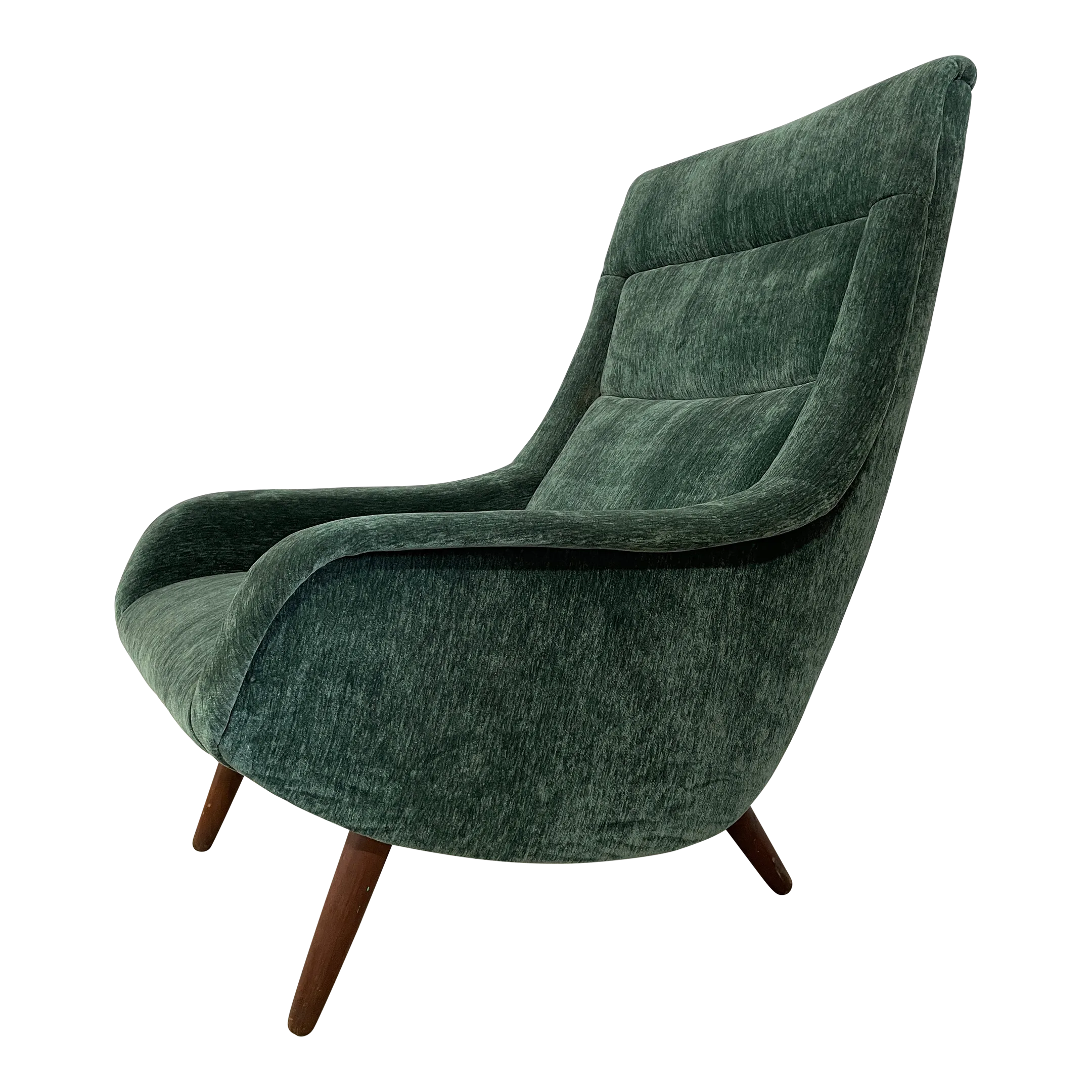 Bengt Ruda Model 90 Mid Century Lounge Highback Chair | Chairish