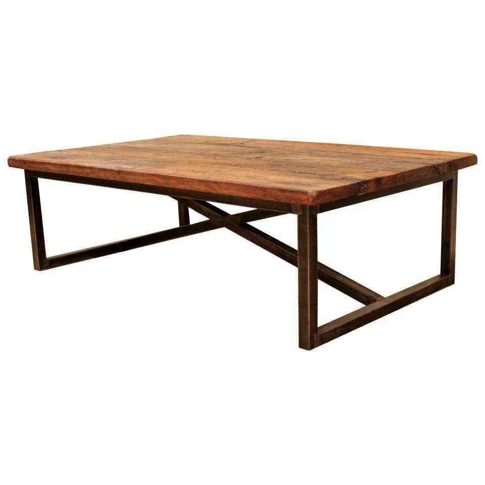 Low industrial coffee table store