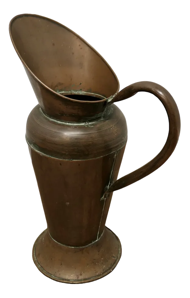 Handmade Copper Jug, 1890s | Chairish