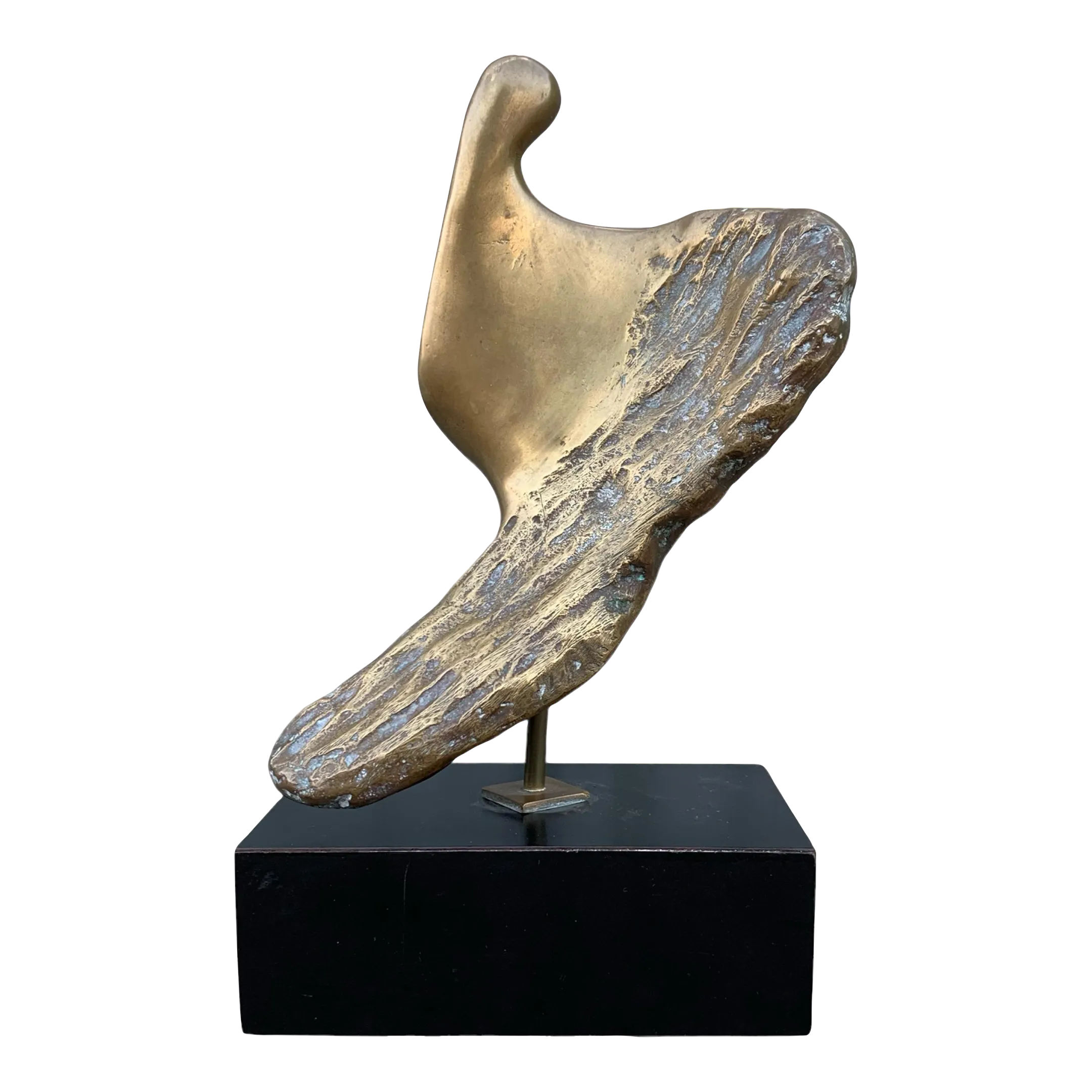 Abstract Figurative Bronze Sculpture by Daisy Nasser | Chairish