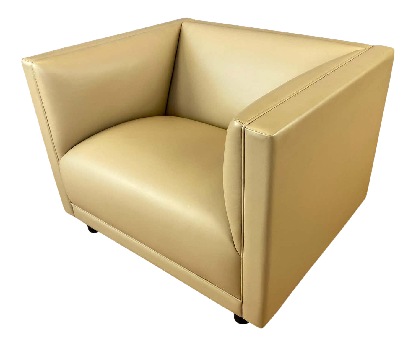 Rolled Arm Club Chair Ward Bennett for Geiger, a Herman Miller Company ...