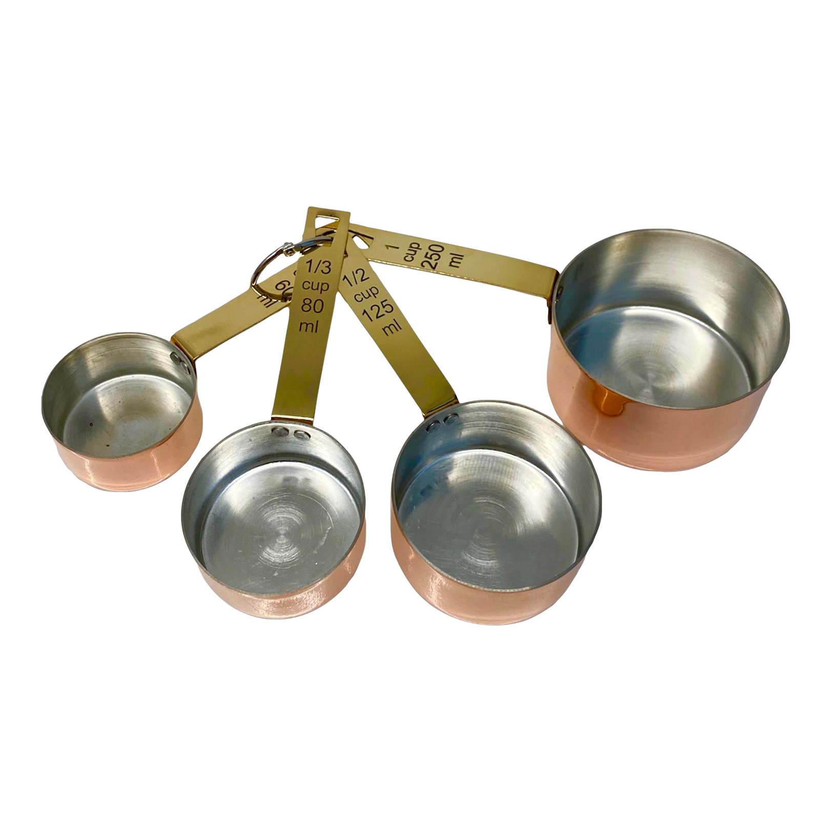 Copper Measuring Cups | Chairish