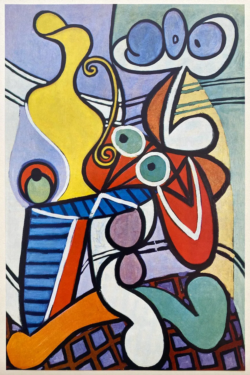Pablo Picasso Vintage 1955 1st Edtn Modernist Lithograph Print " Still ...