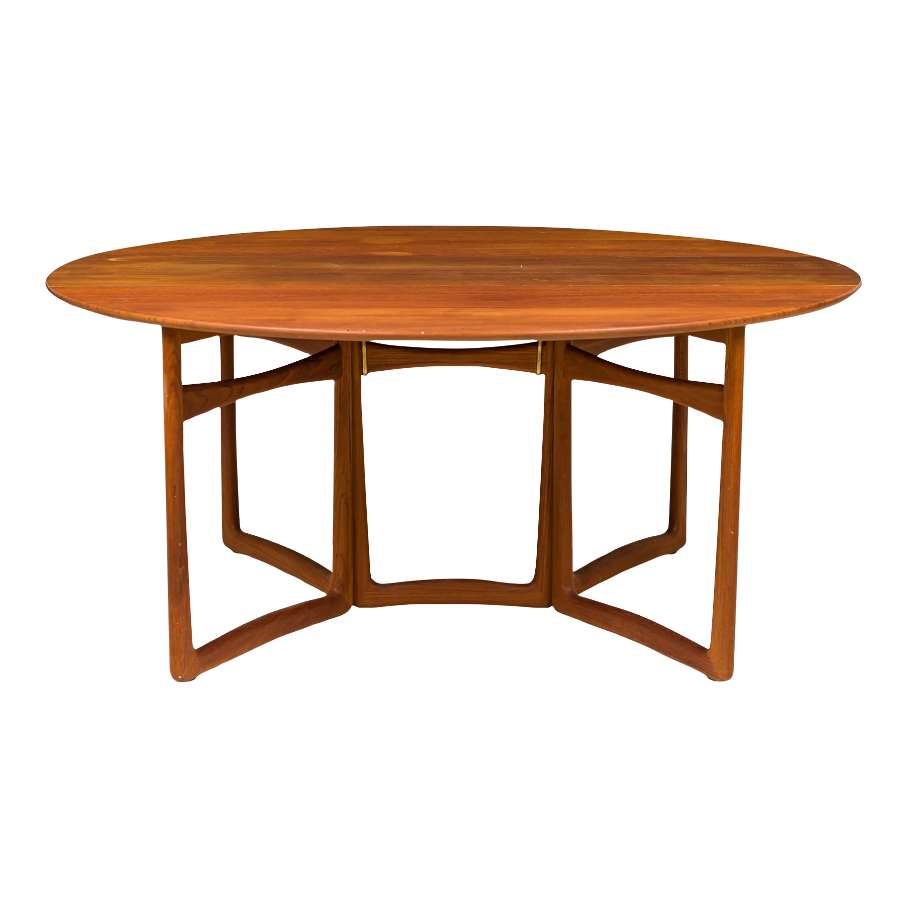 Peter Hvidt Danish Mid-Century Gate Leg Drop Leaf Console / Dining ...