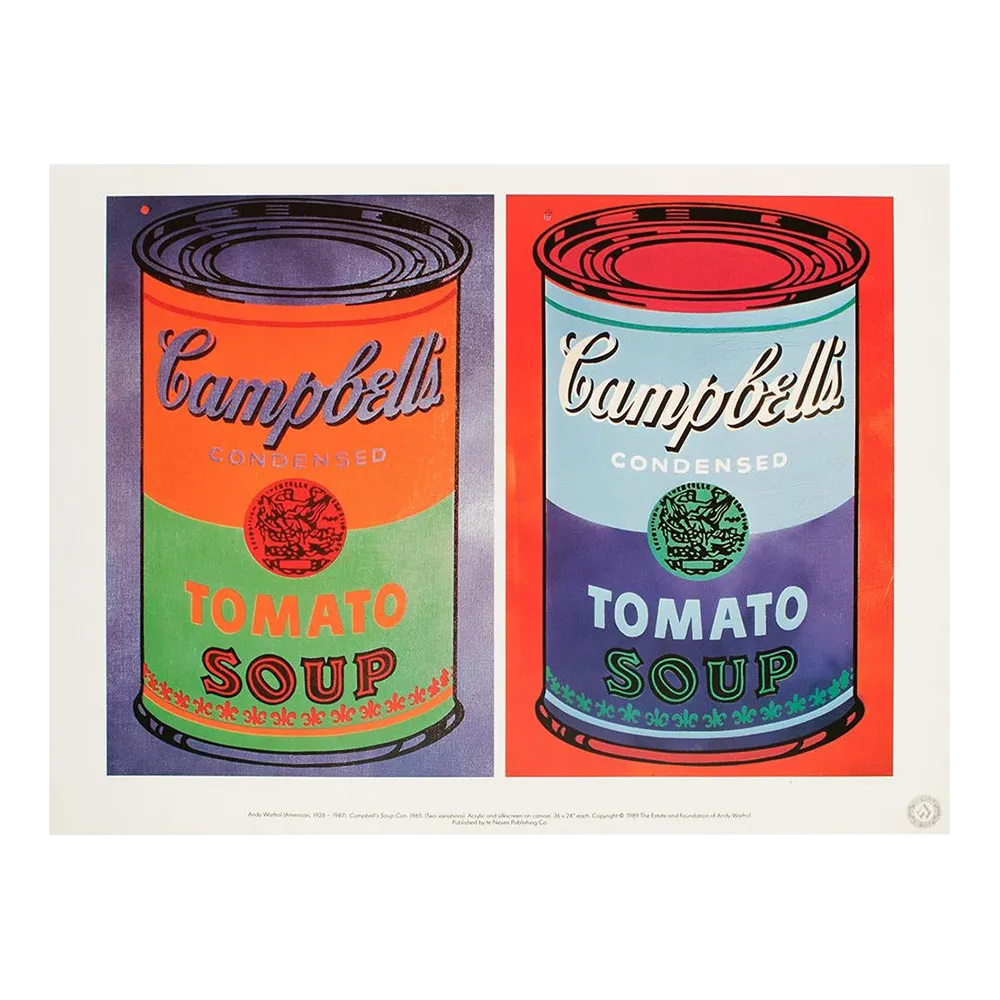 1989 Andy Warhol "Campbell's Soup Can, 1965", Pop Art Lithograph | Chairish