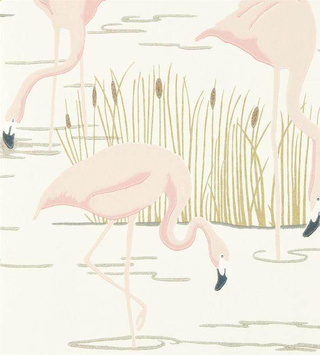 Salinas Wallpaper - Light Pink - Sample | Chairish