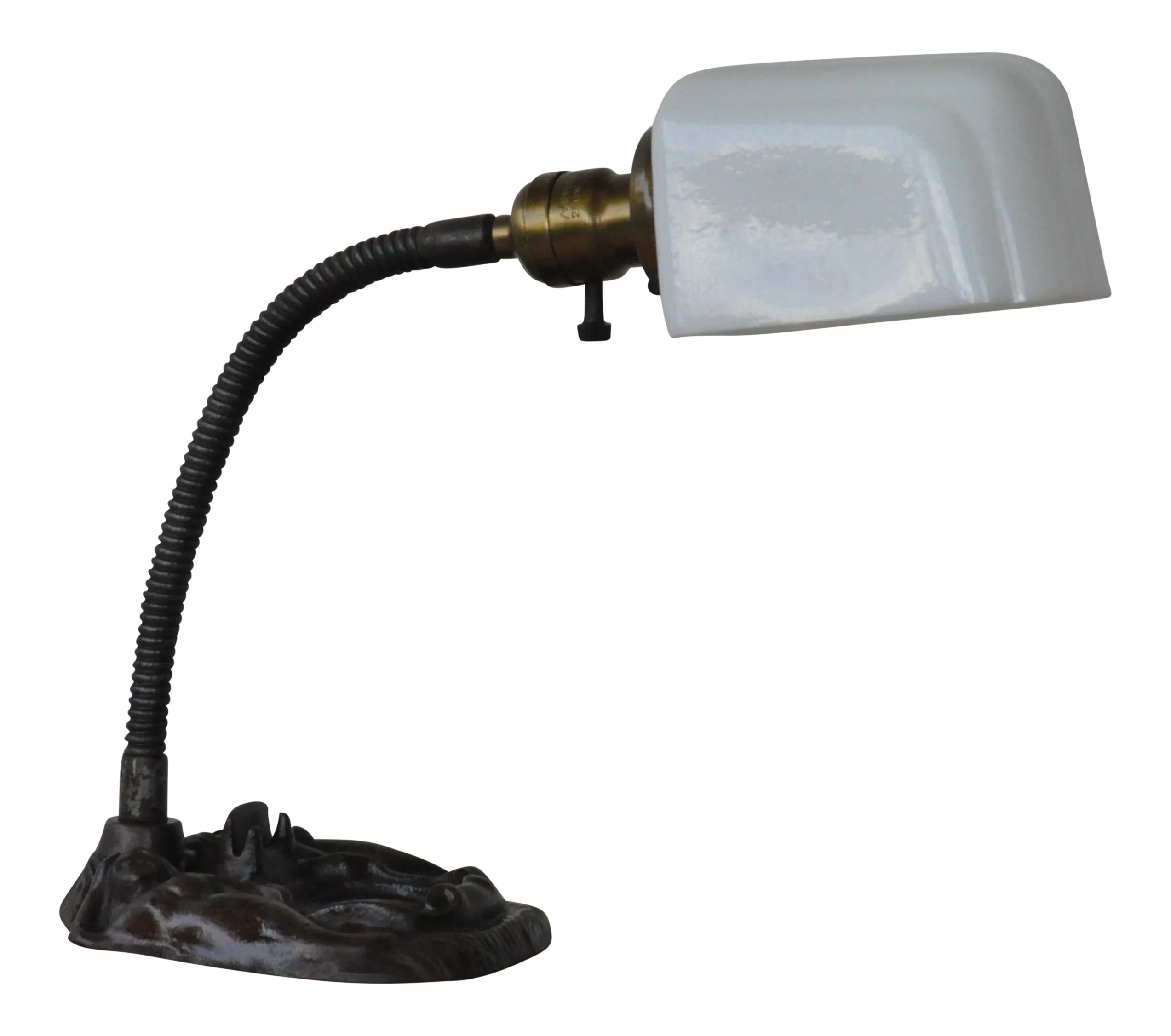 Victorian Cast Table Lamp | Chairish