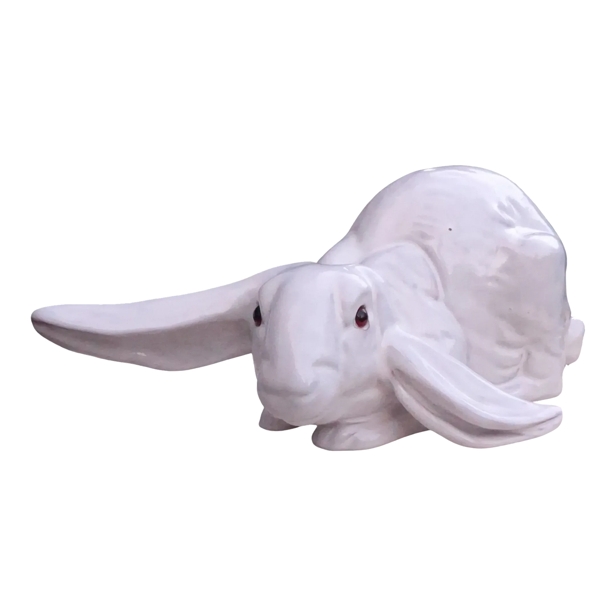 Vintage Terra Cotta Rabbit After Bavent France | Chairish