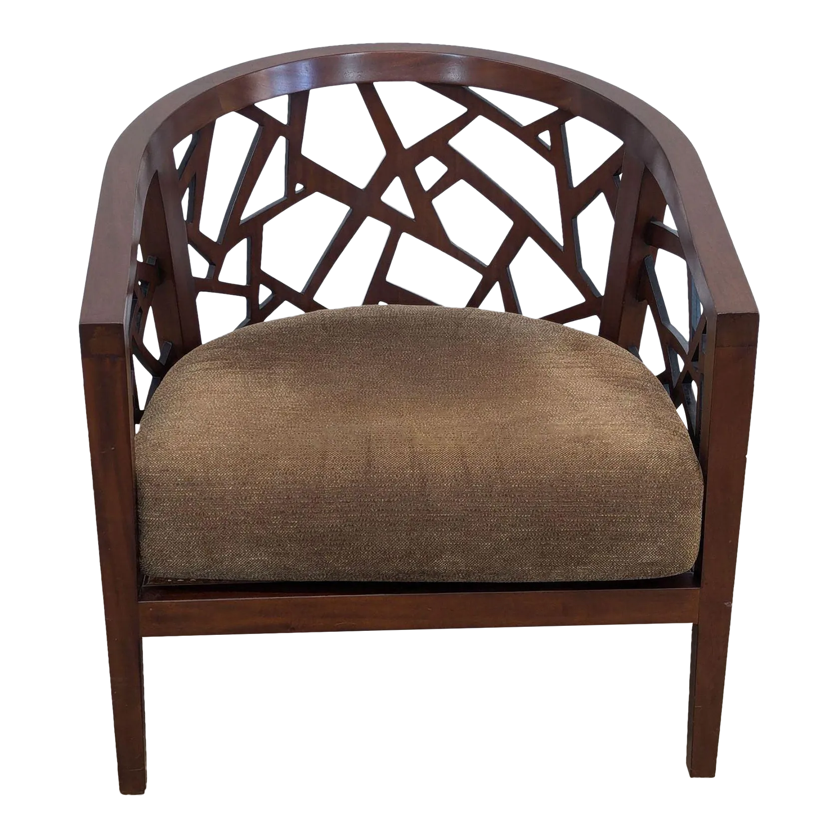 Ankara Truffle Frame Chair by Crate & Barrel | Chairish