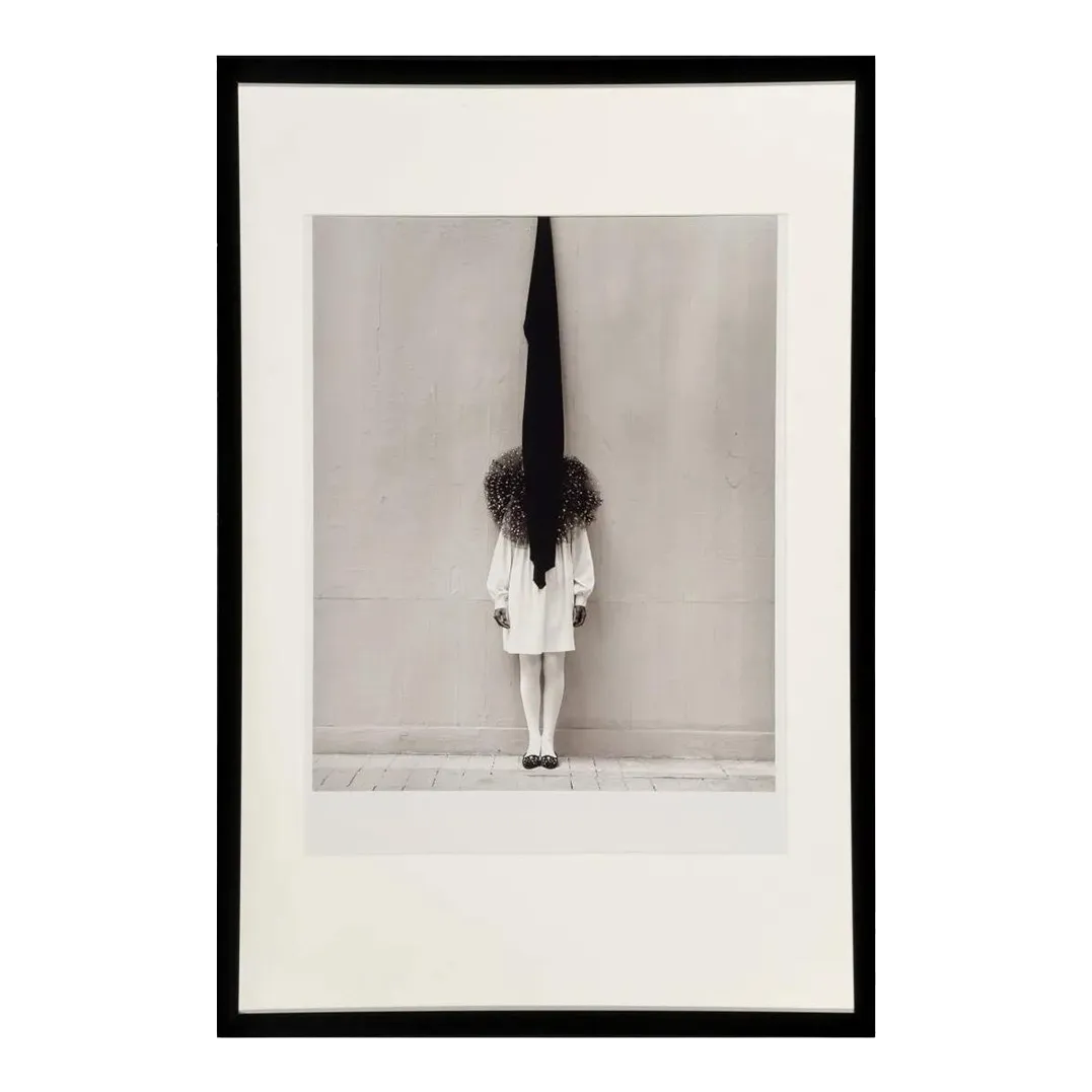 Vintage Framed Leslie Winer in Yohji Yamamoto Photograph by Albert ...