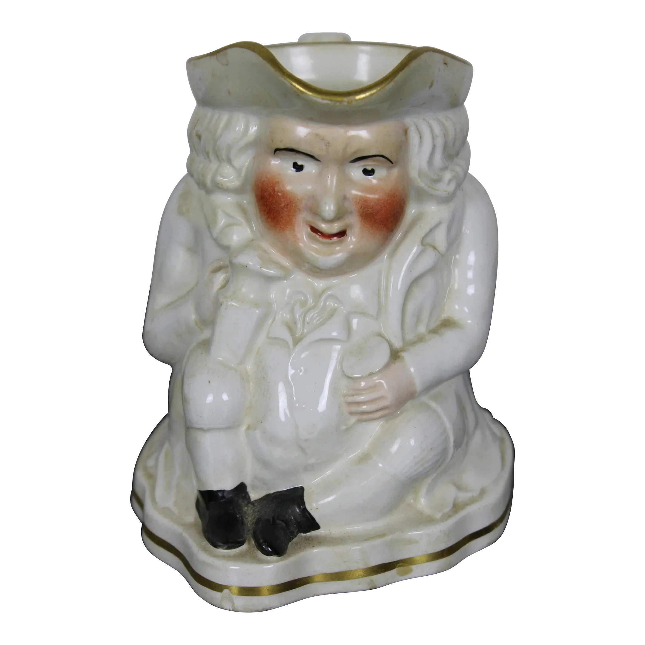 Antique English Copeland Late Spode Colonial Englishman Toby Jug | Chairish