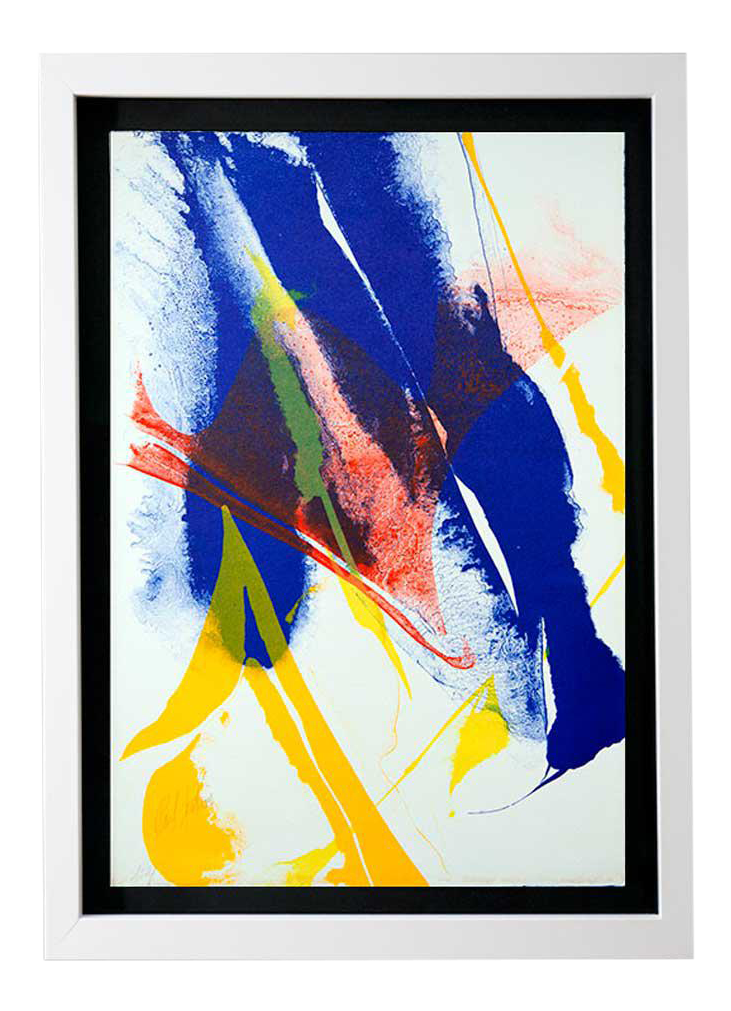 Modern Paul Jenkins Lithograph Original, Hand Signed 1965 Vélin D’Rives ...