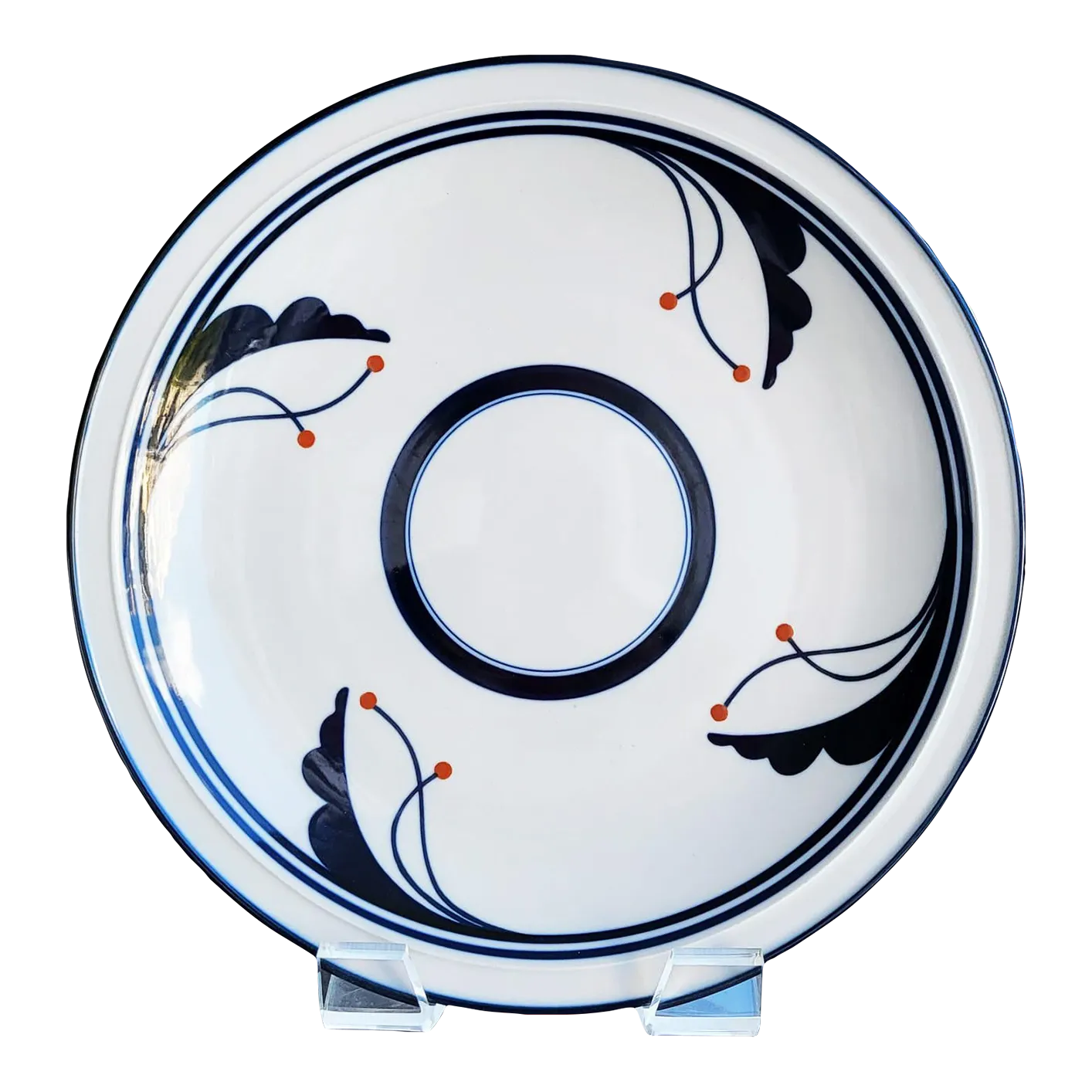 Dansk Flora Bayberry Pattern Serving Platter | Chairish