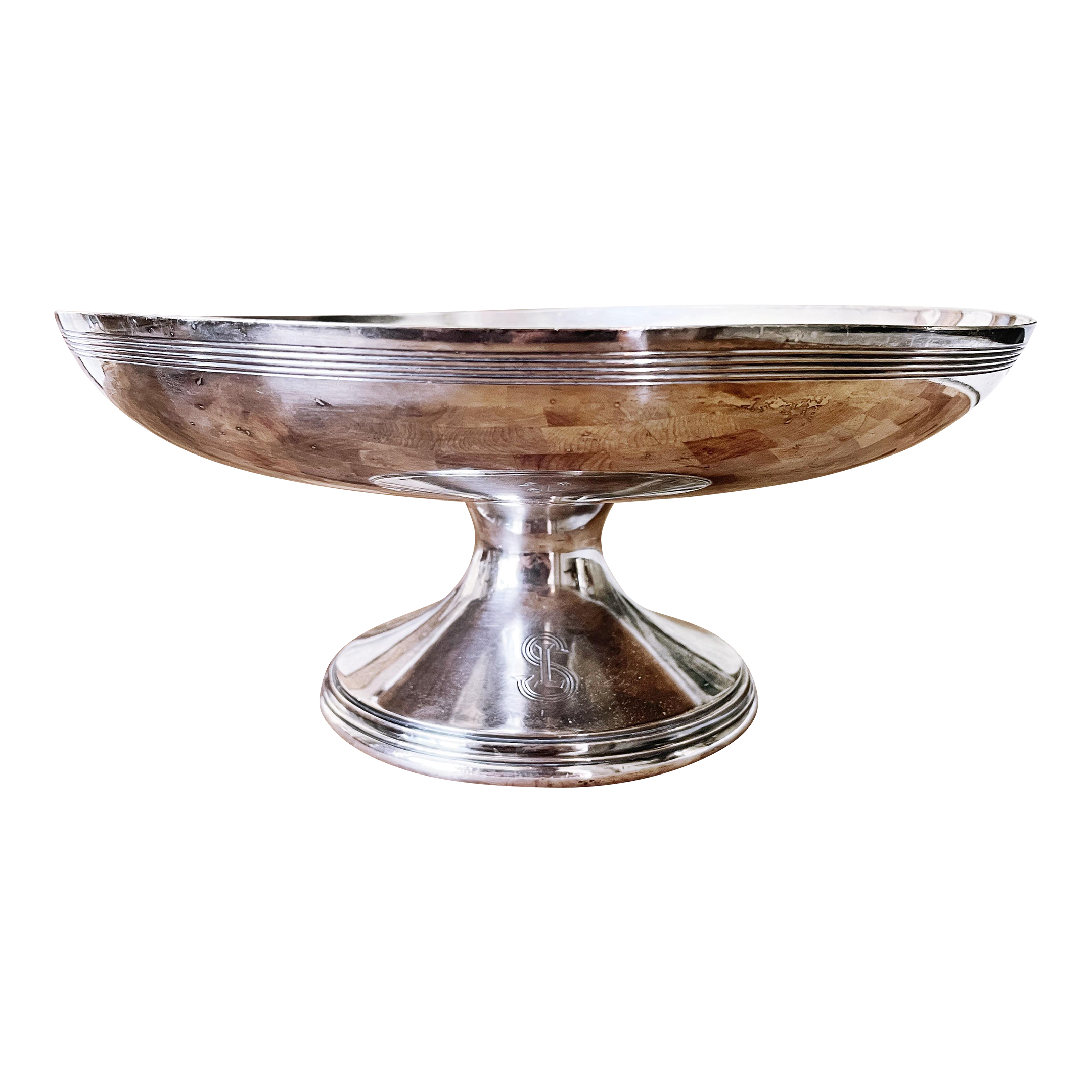 Antique Silver Compote From Lloyd Sabaudo Italian Line Ocean Liner ...