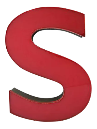 Large Sign Letter S | Chairish