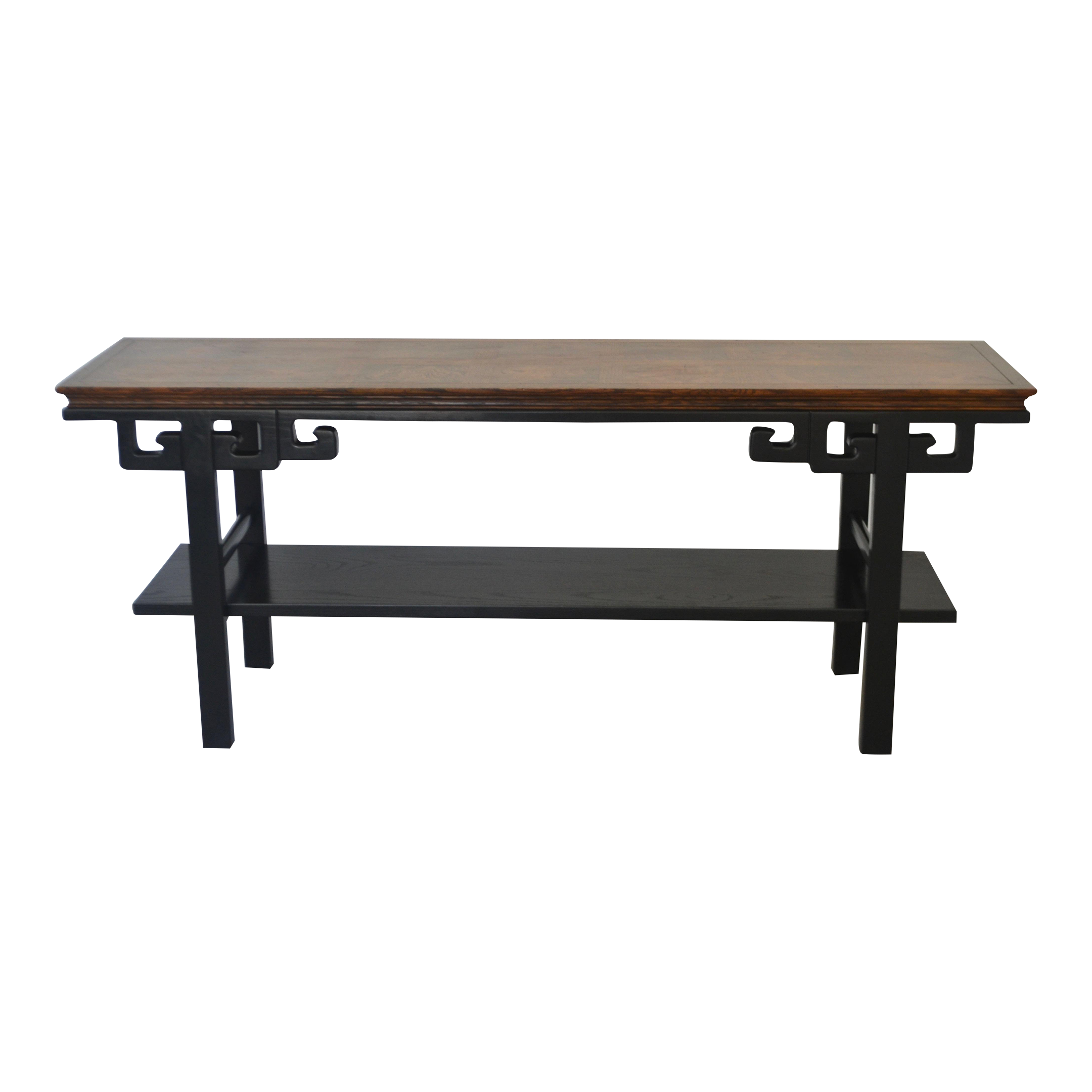 1960s Mid-Century Asian Inspired Console Table | Chairish