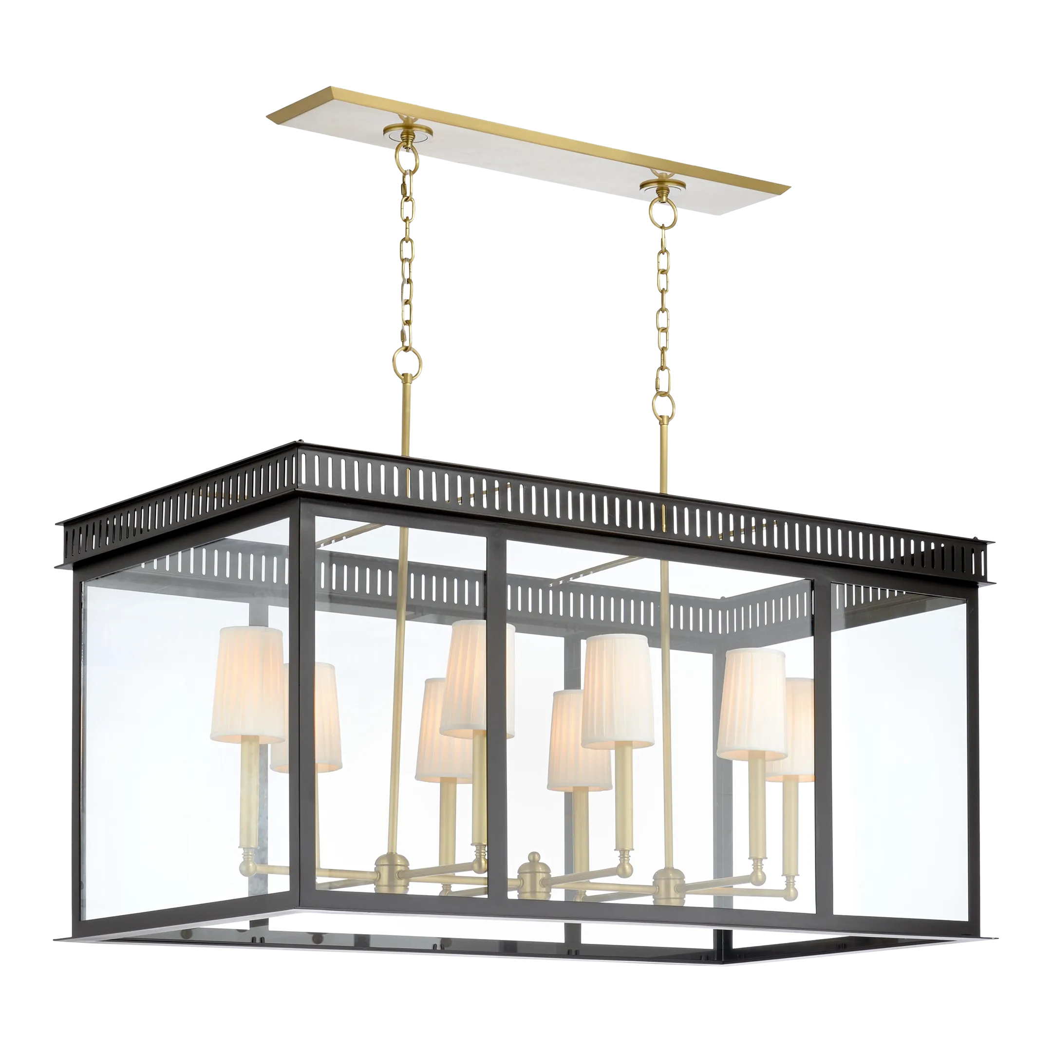 Salt Run Lantern, Large | Chairish