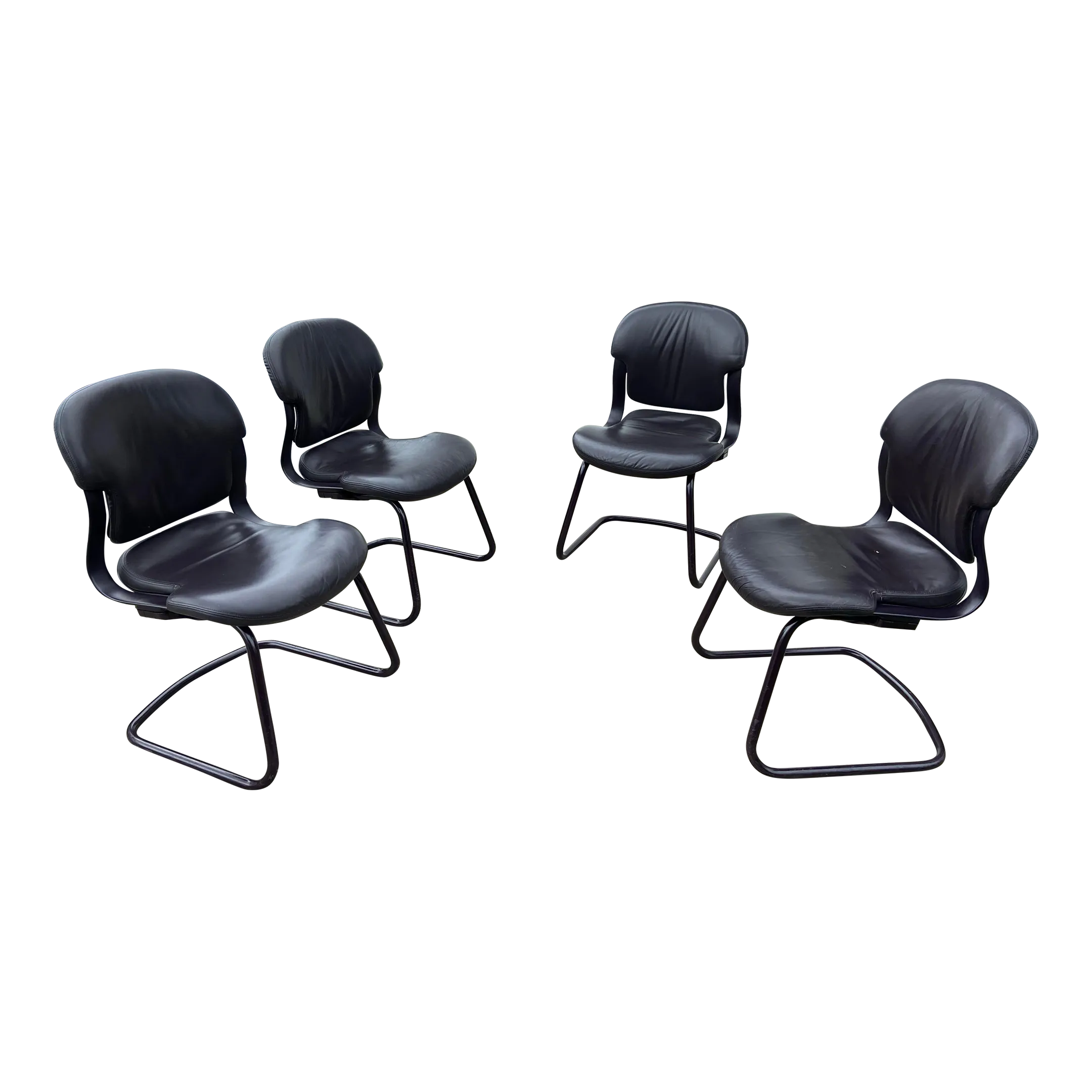 Herman Miller Equa Side Chairs Set of 4 | Chairish