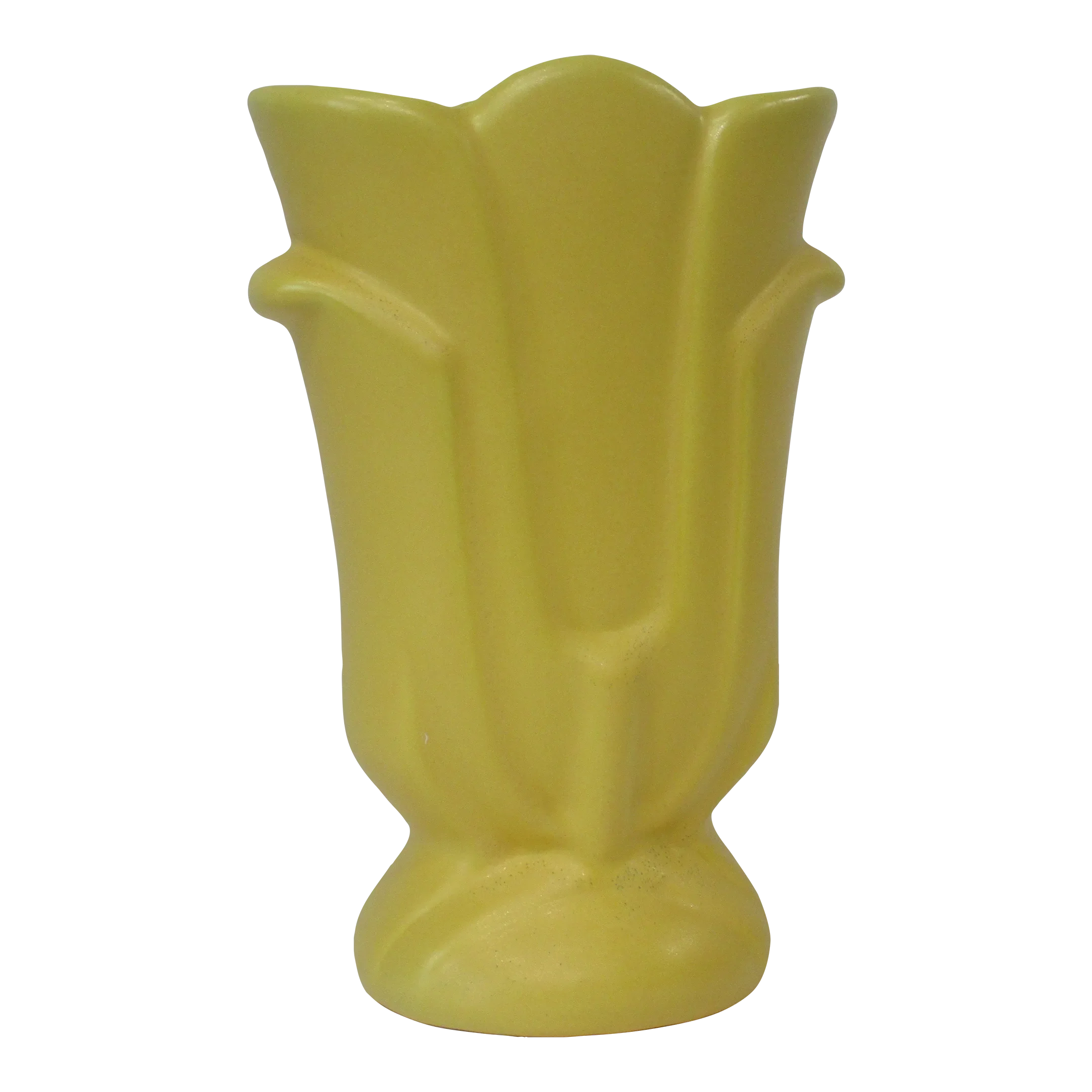 Bauer California Pottery Matte Glazed Vase by Ray Murray | Chairish