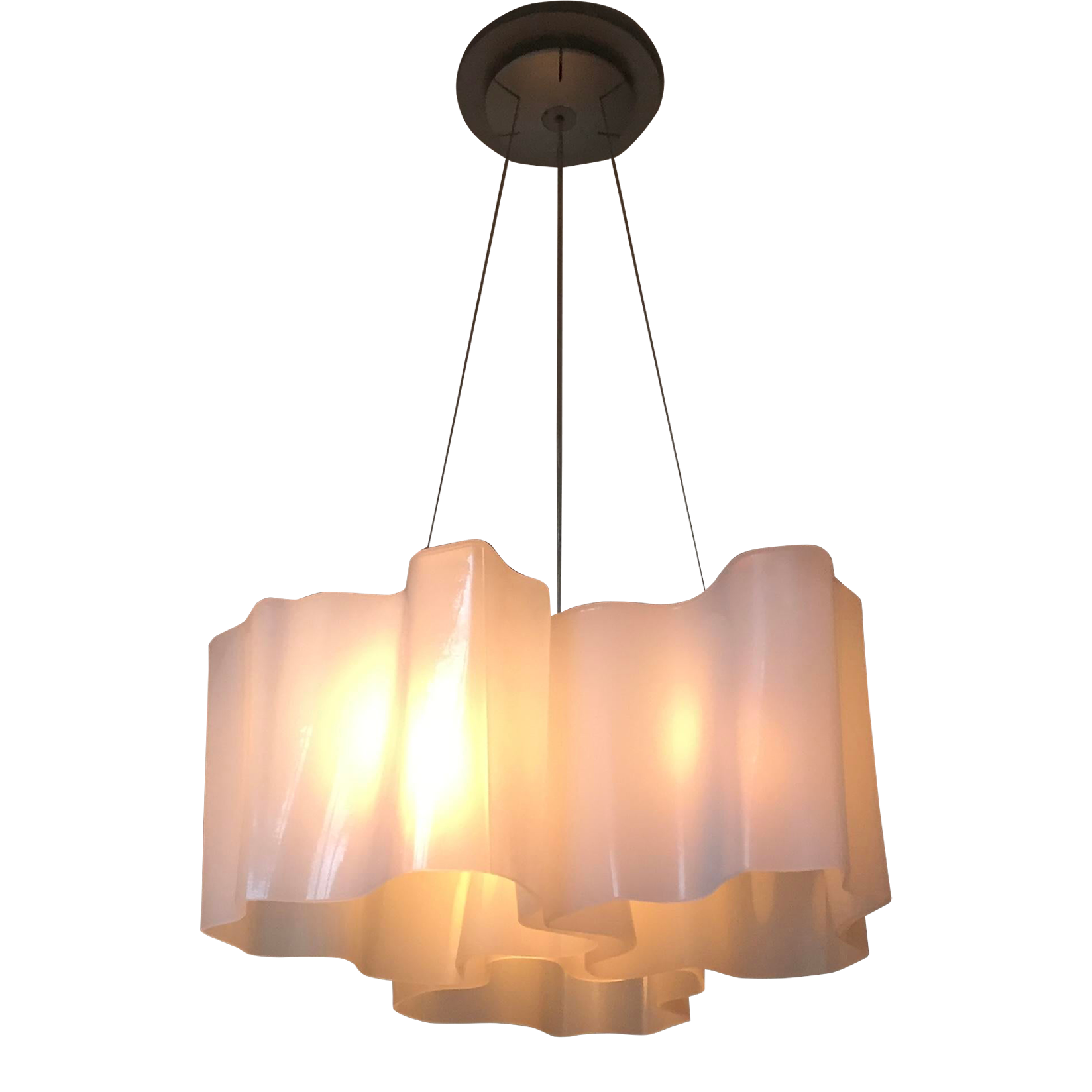 Logico Triple Nested Suspension Chandelier for Artemide | Chairish