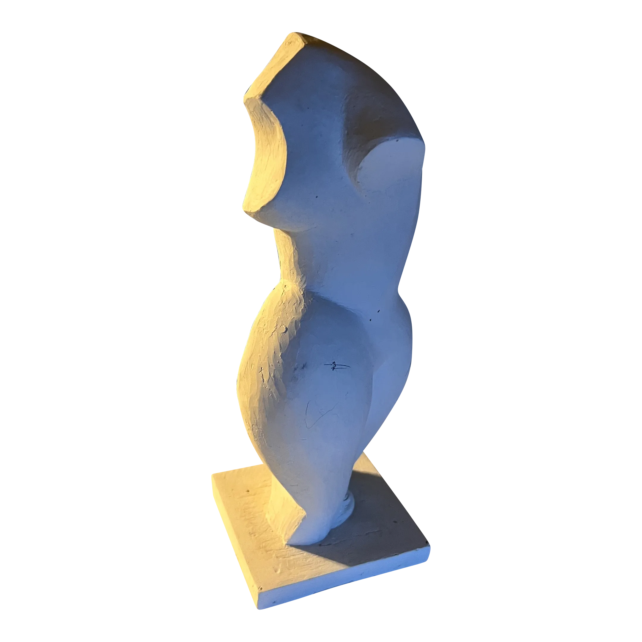 Abstract Plaster Sculptures