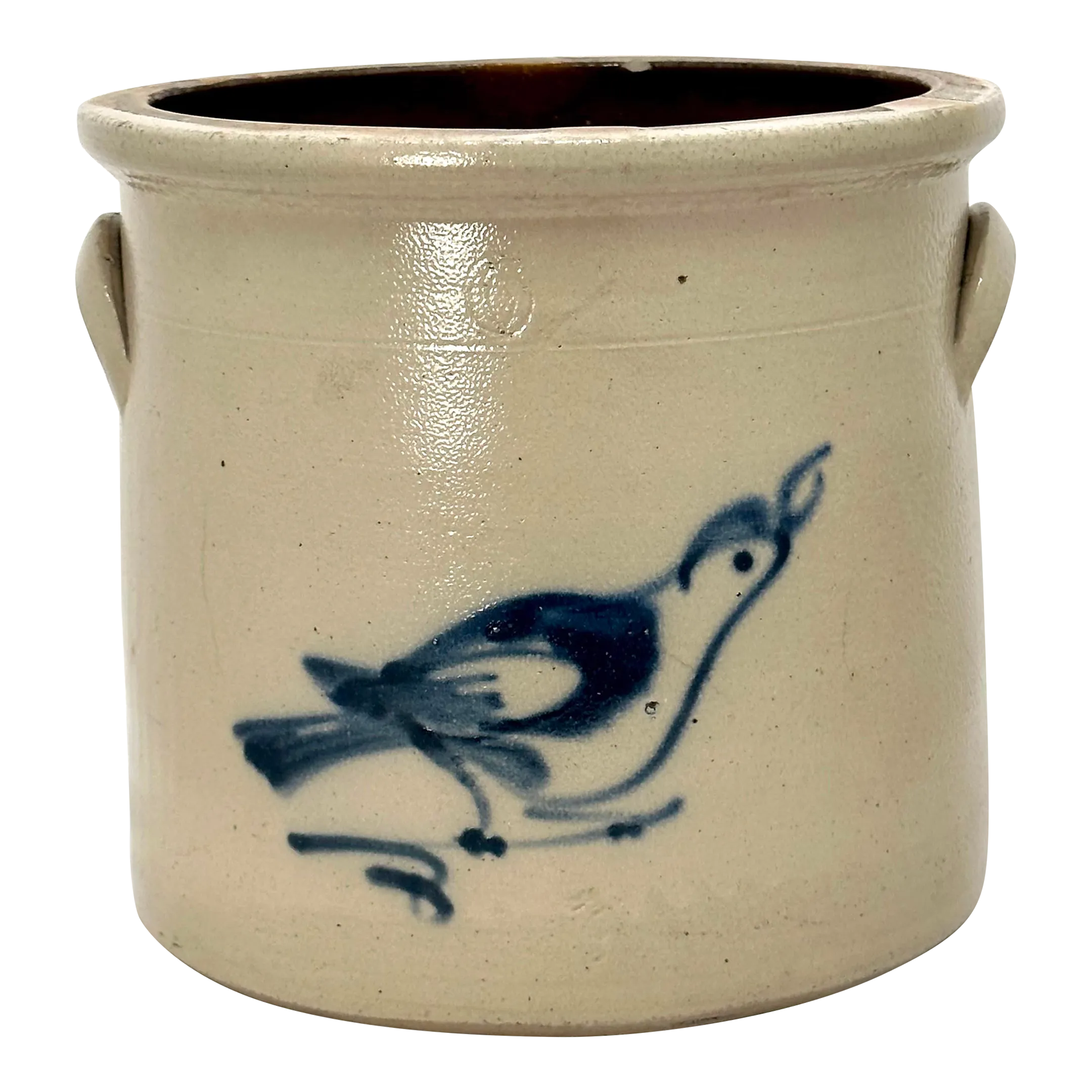 Nice Unusual Smaller 6 Quart - 1 1/2 Gallon Size American Blue Bird ...