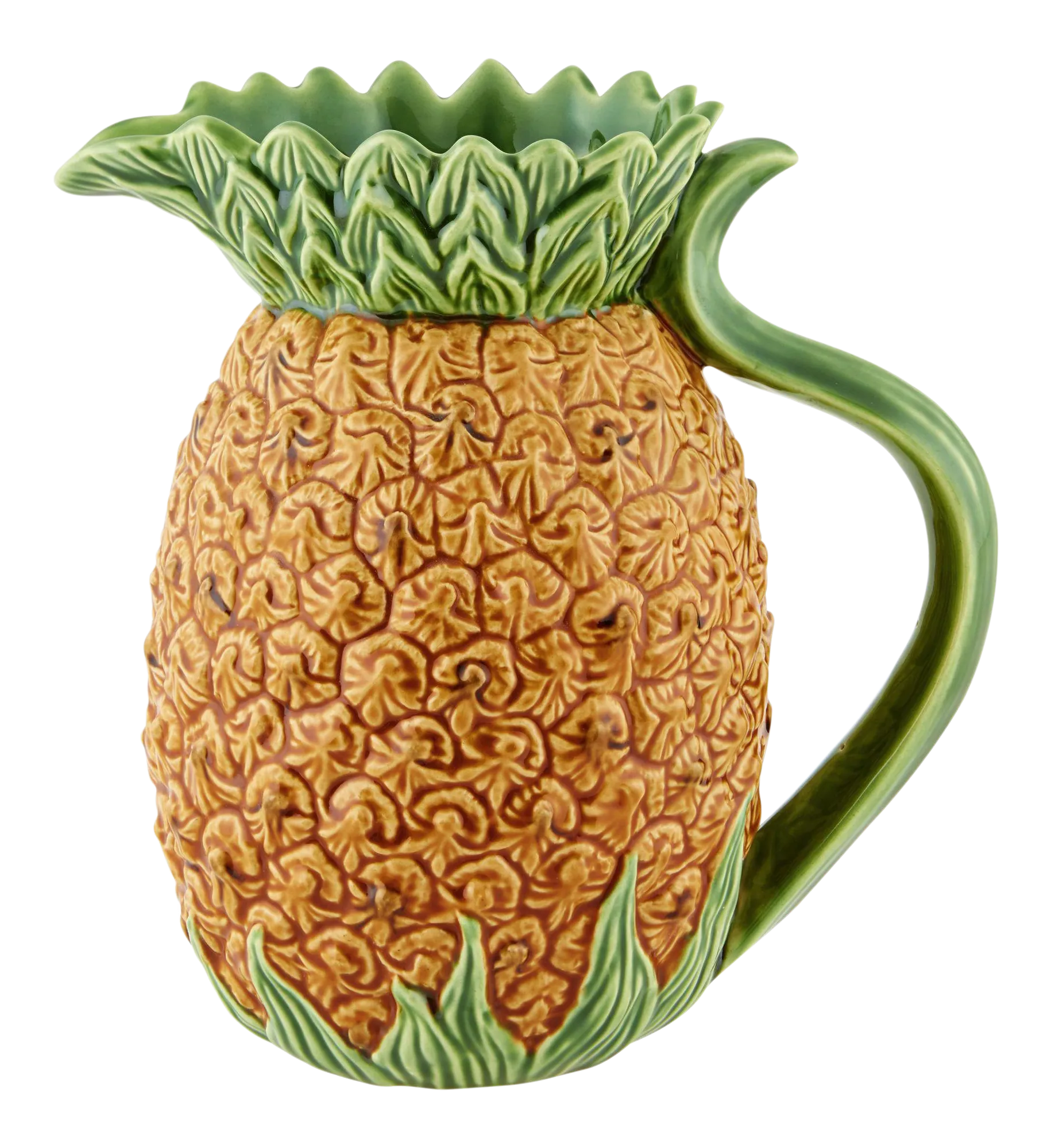 Bordallo Pinheiro Pineapple Pitcher | Chairish