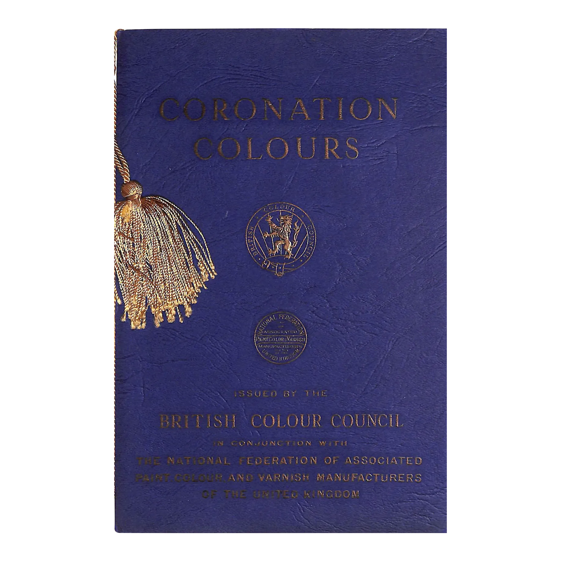 Coronation Colours Issued by the British Colour Council 1936 | Chairish
