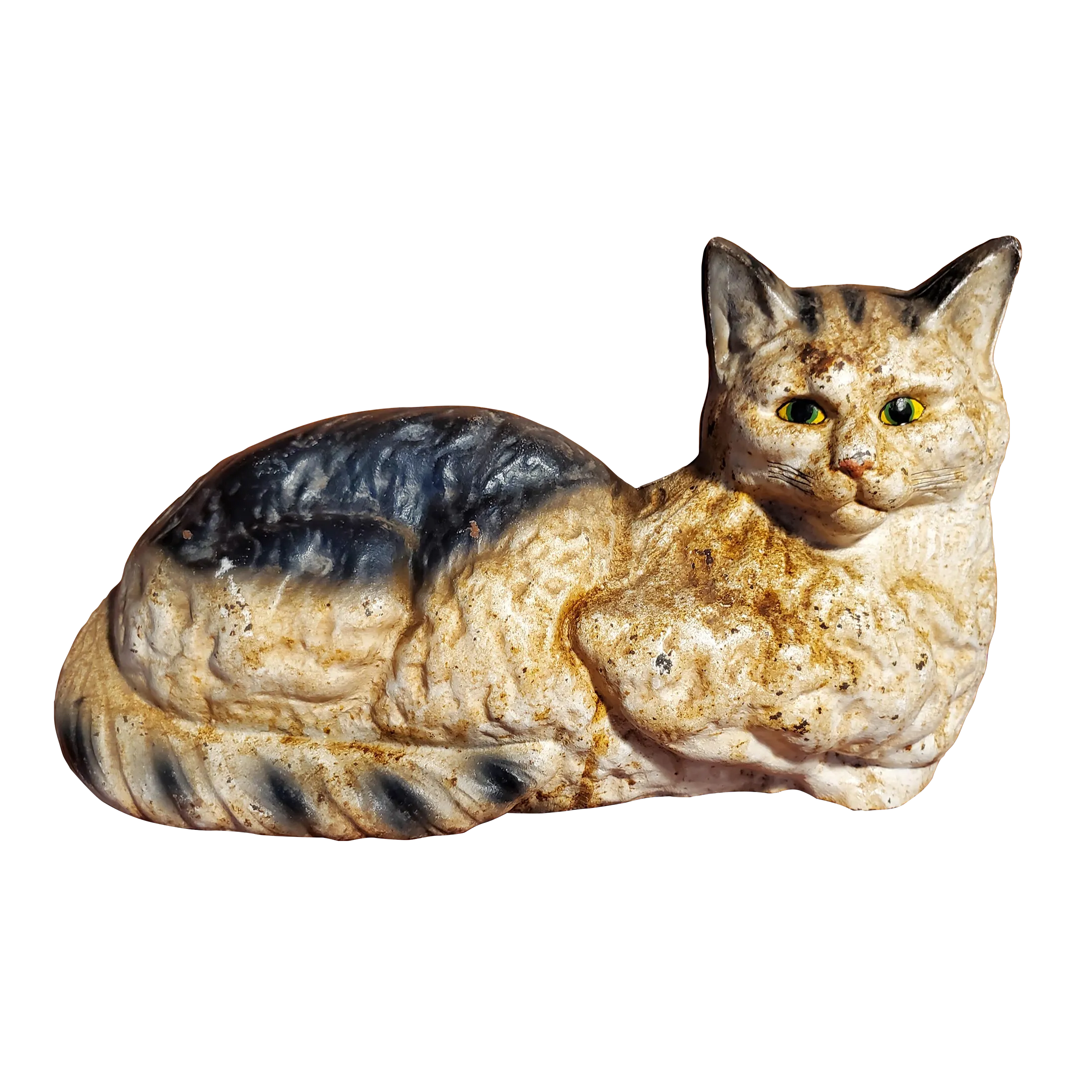Hubley Cast Iron Cat Doorstop / Hearth | Chairish