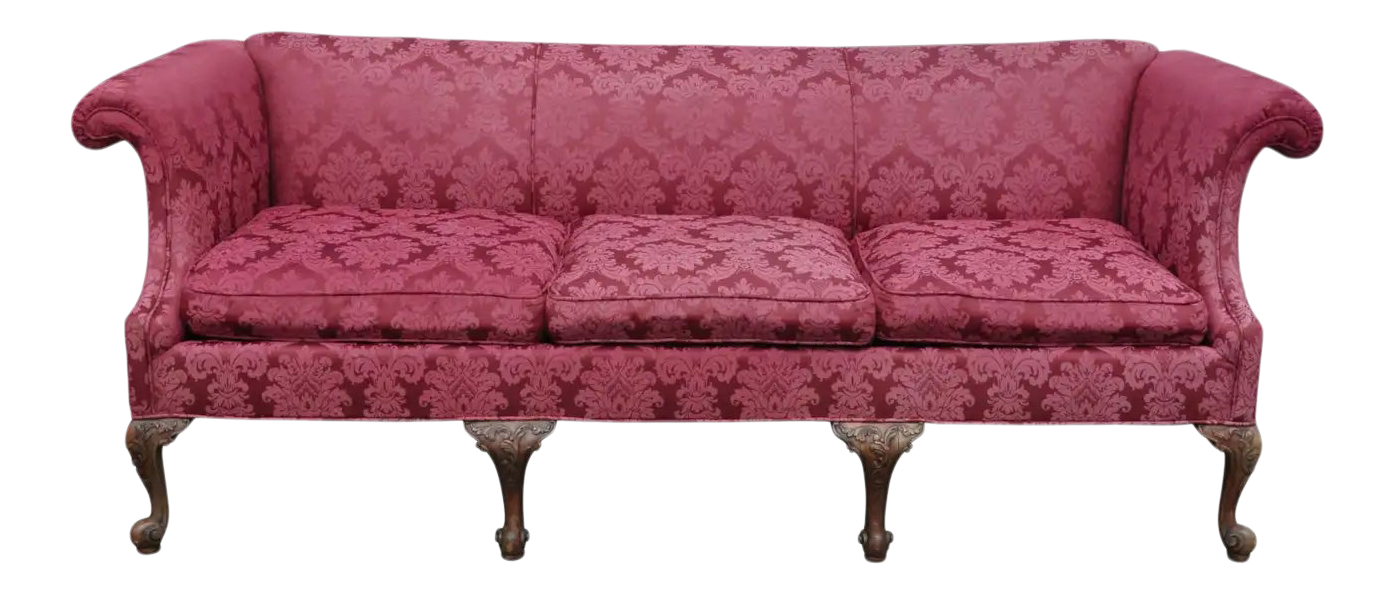 Early 20th Century Irish Style Georgian Sofa | Chairish