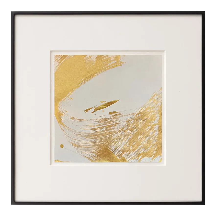 Sumi Ink Painting Gold No.26 by Fanyu Lin (2023) | Chairish