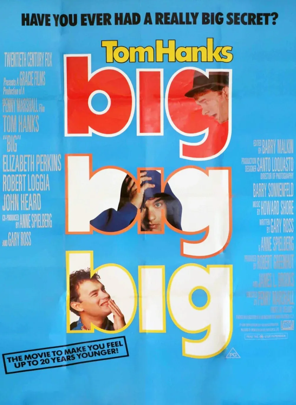 Big Tom Hanks Movie Poster