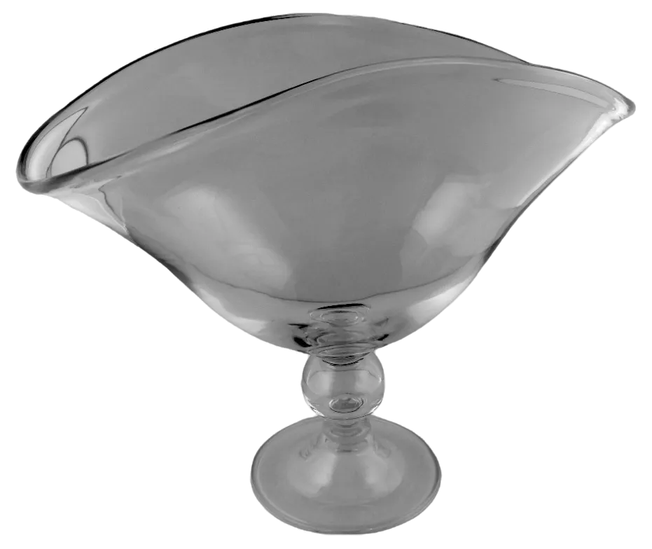 Italian Art Deco Crystal Table Centerpiece, 1984 | Chairish